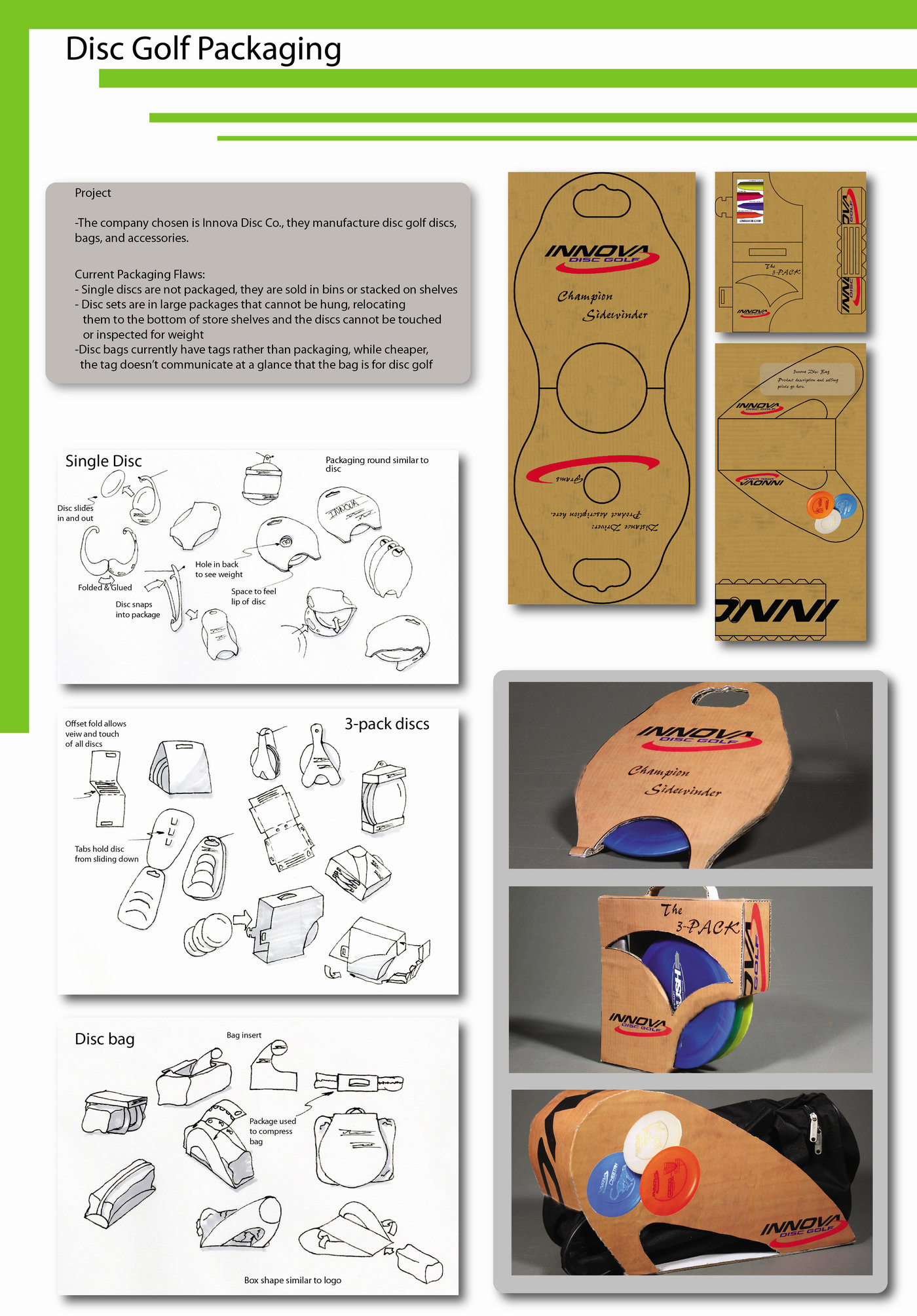 Disc Golf Packaging by Ryan Lindsey at Coroflot.com