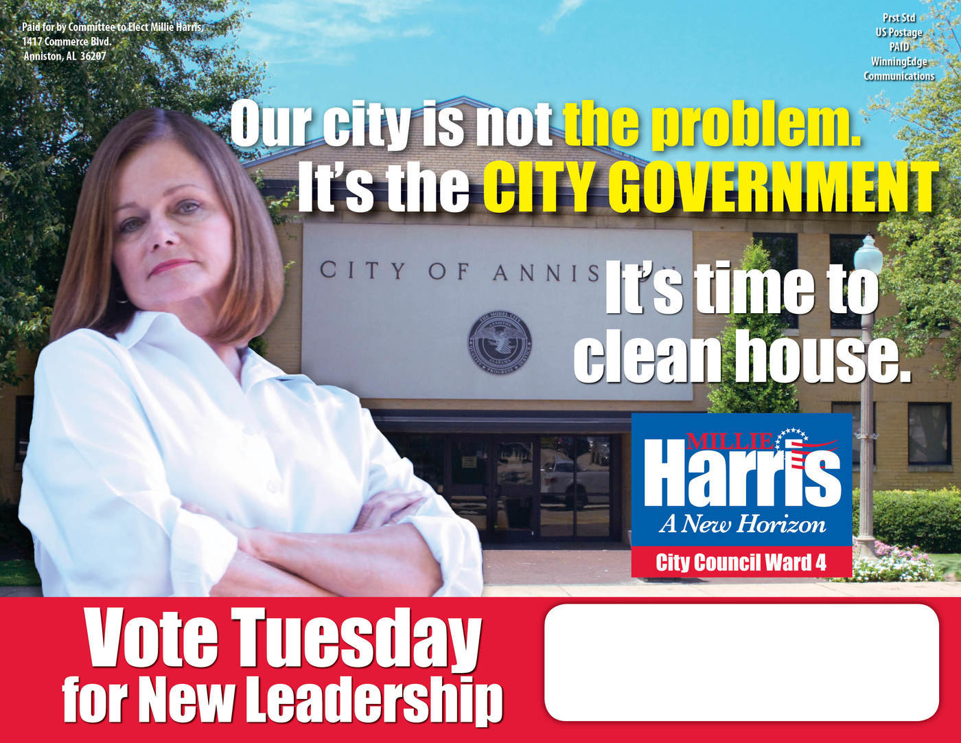 Political Direct Mail pieces by Emma Cahill at Coroflot.com