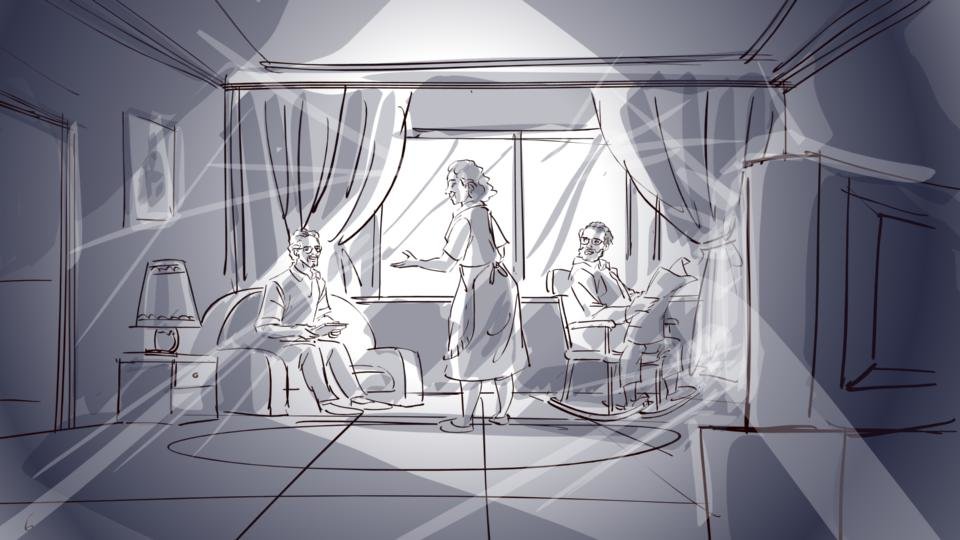 b/w shooting board by STORYBOARD PORTFOLIO OF ALLAN ABELARDO DUBAI ...