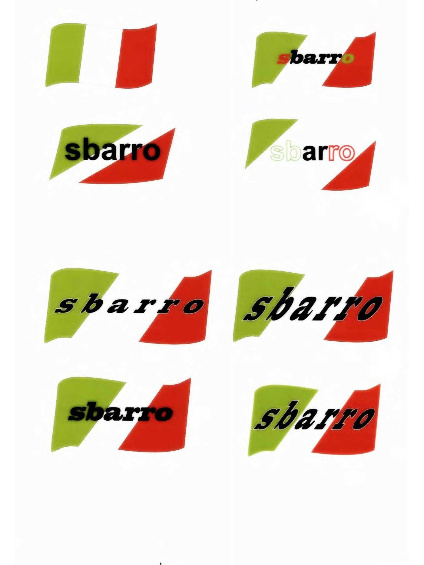 Sbarro Logo Redesign by Meher Sara at Coroflot.com