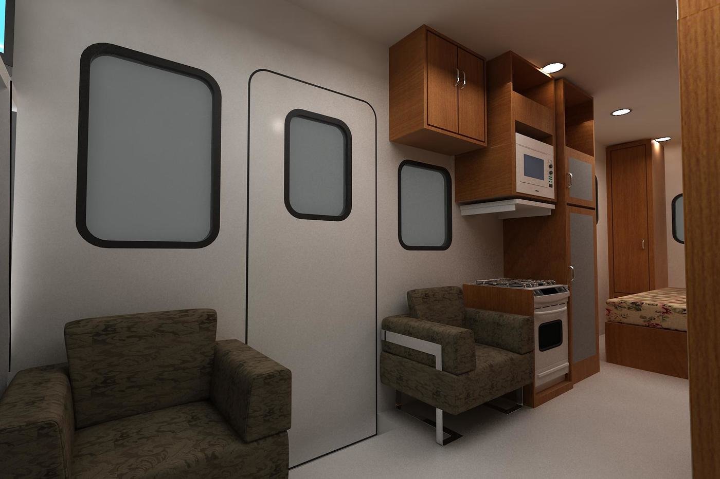Motor Home Design by ed fajutag at Coroflot.com