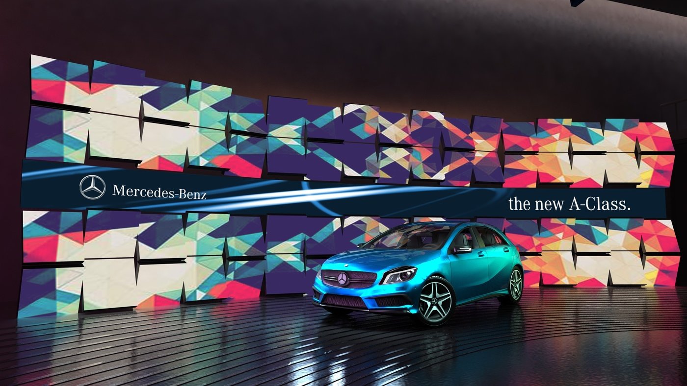 Mercedes A class launch by Kevin D'souza at Coroflot.com