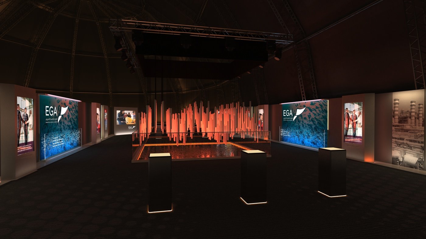 EGA Launch Event stage by Kevin D'souza at Coroflot.com