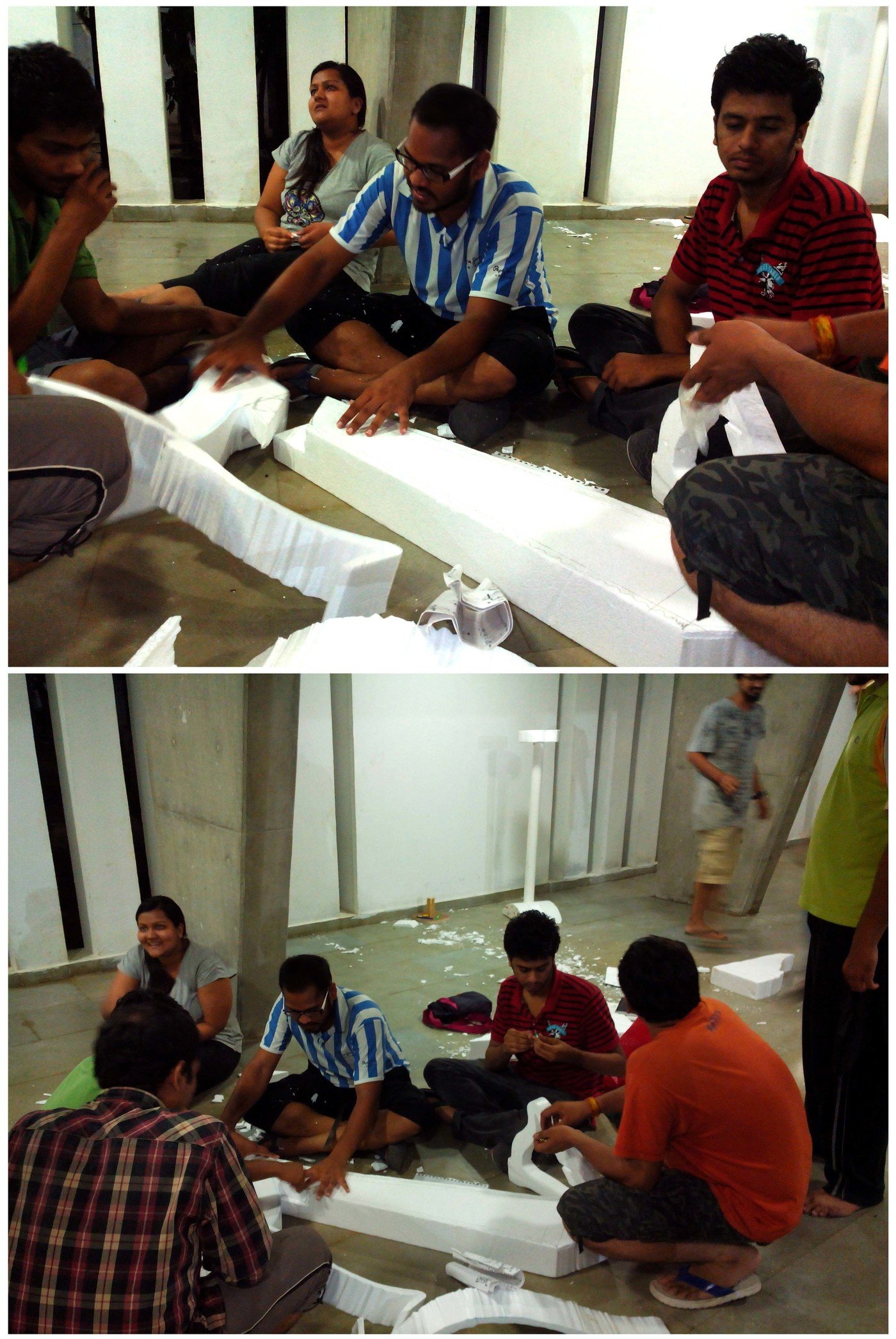 An interactive Golden Harp installation by Sriman Jetty at Coroflot.com