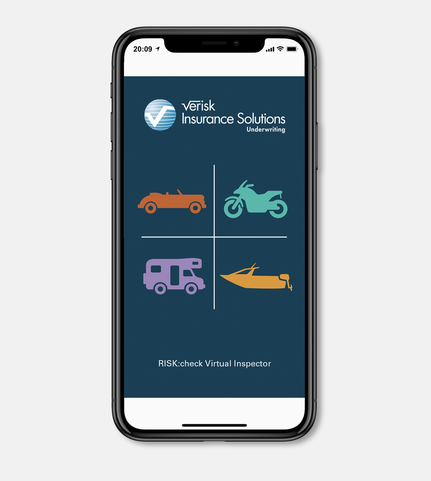 Verisk Risk:check App by Anne Benkovitz at Coroflot.com