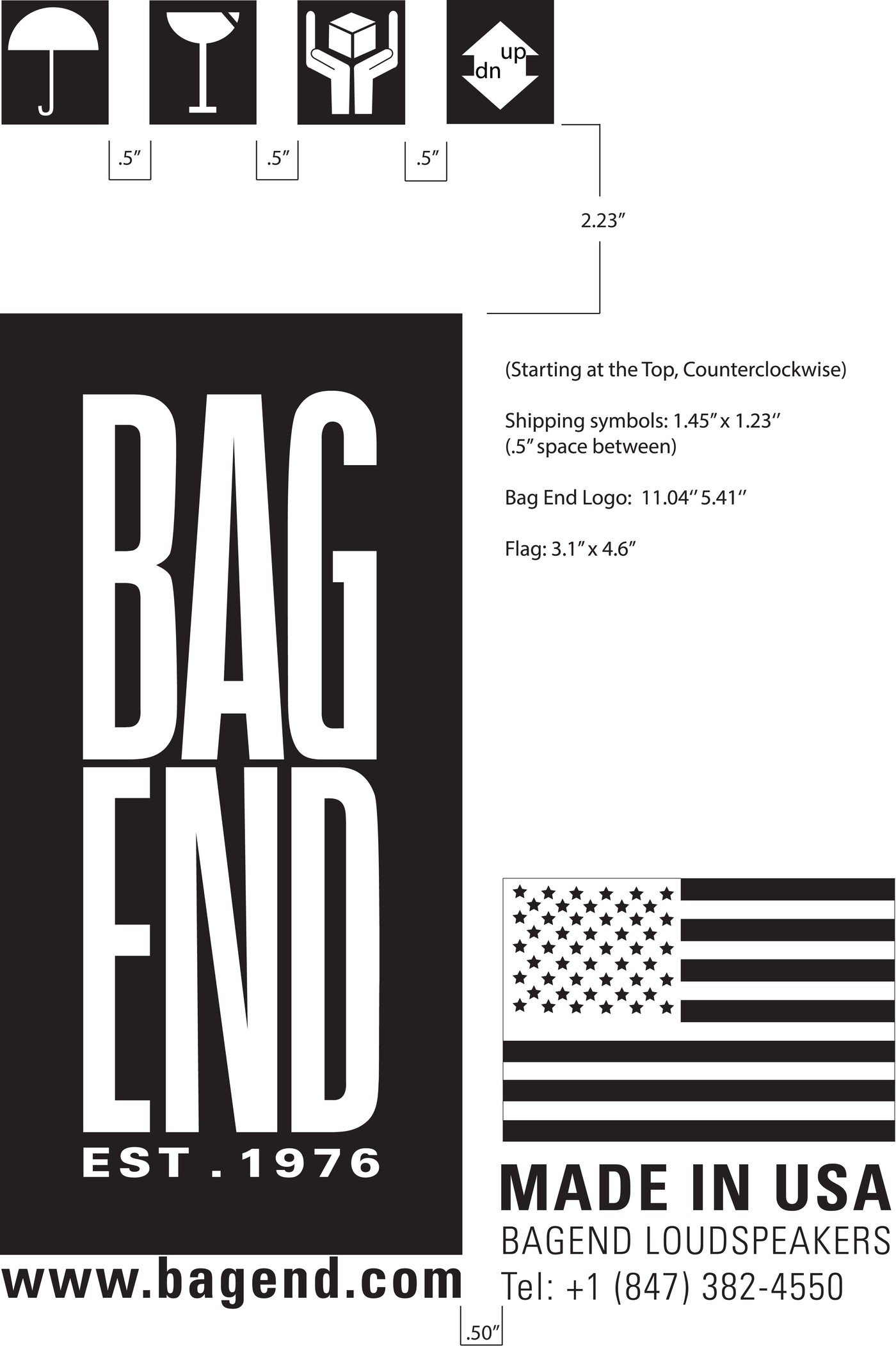 Bag End Loudspeakers - Brand Identity & Packaging by Amy Pollman at ...
