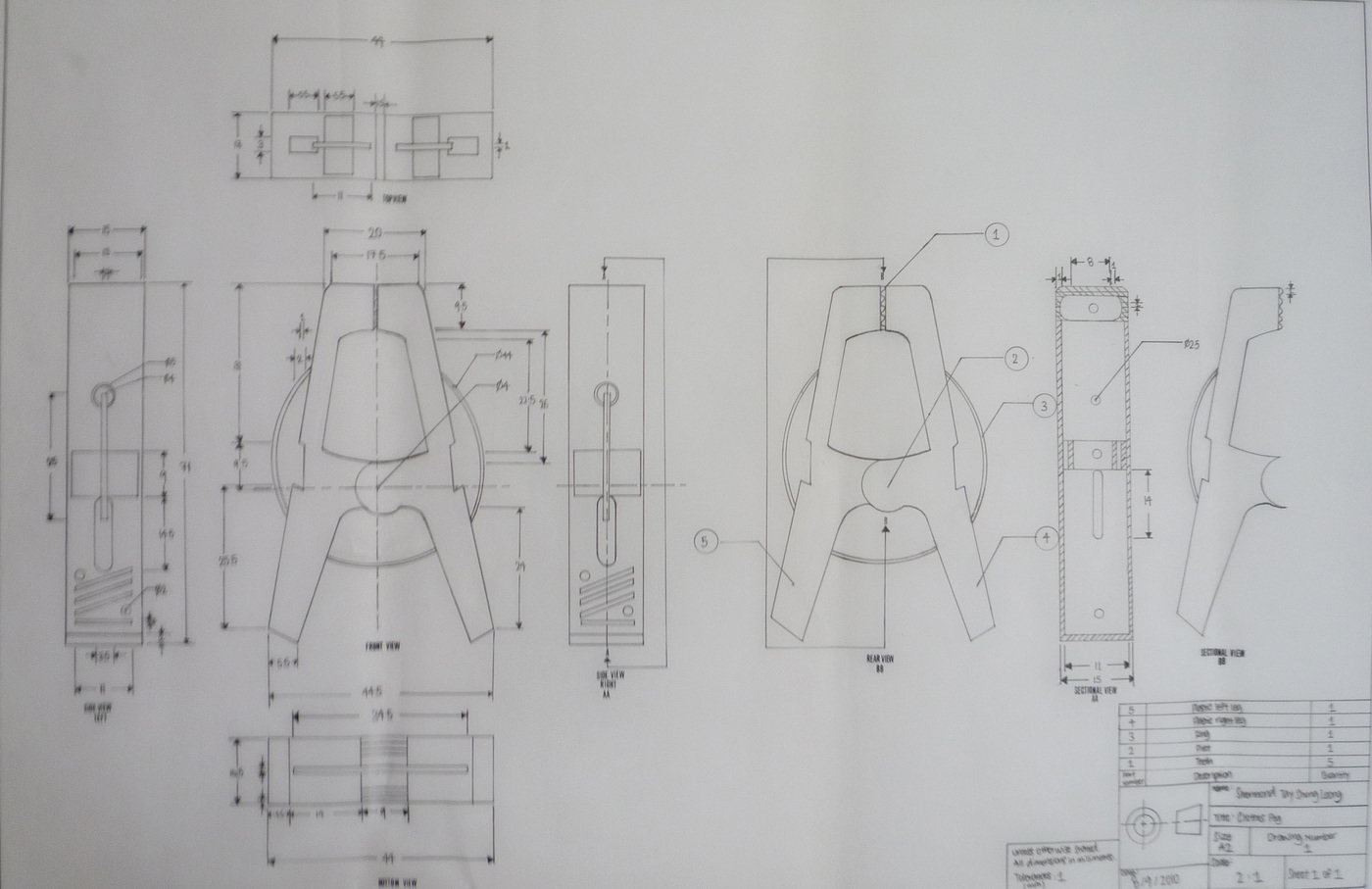Engineering Drawings by Shermond Tay at Coroflot.com