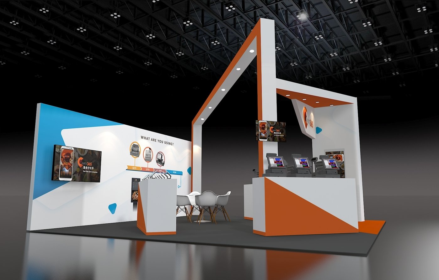 booth design 6x6x4 by Arnon Wiriyavaranon at Coroflot.com