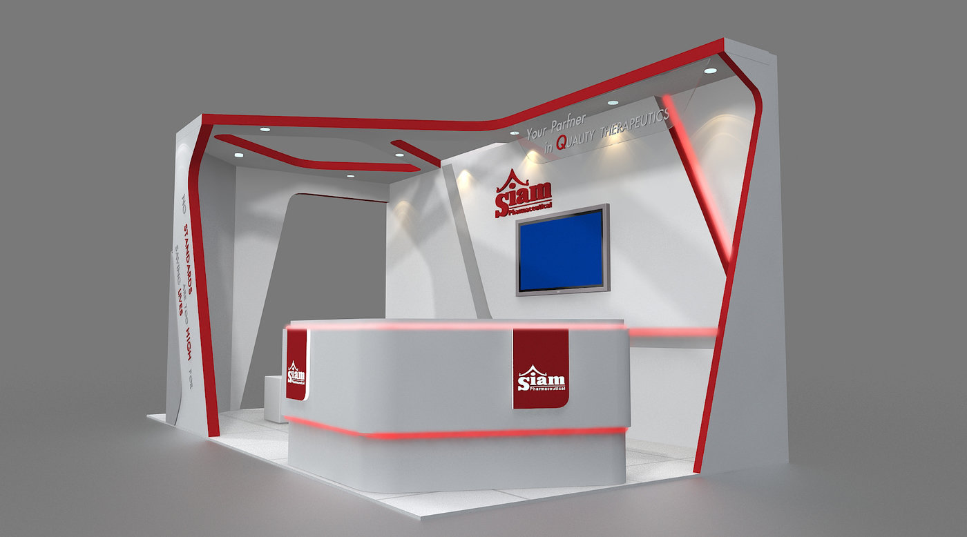 booth 3x6 by Arnon Wiriyavaranon at Coroflot.com