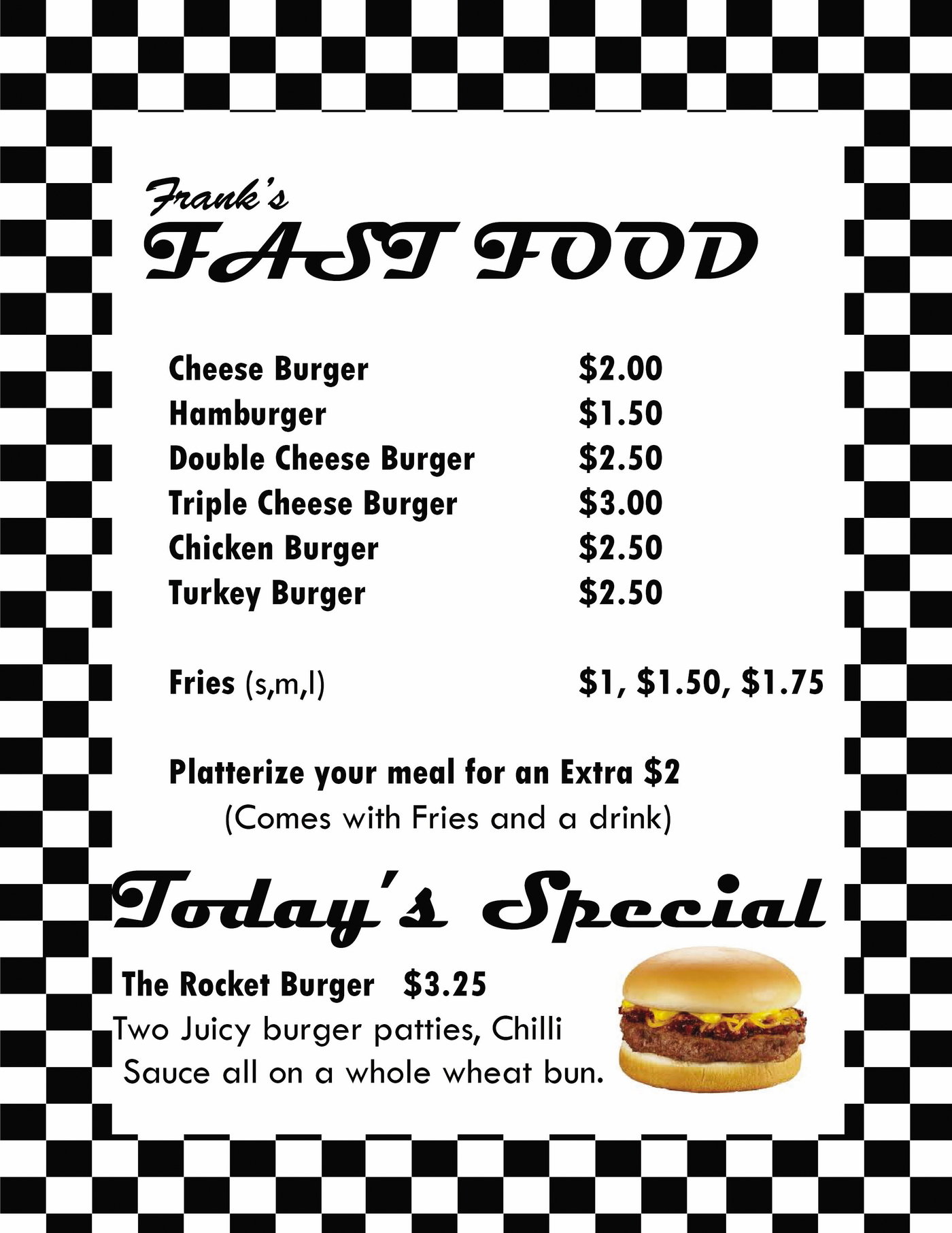 Frank's Fast food by Frank Collins at Coroflot.com