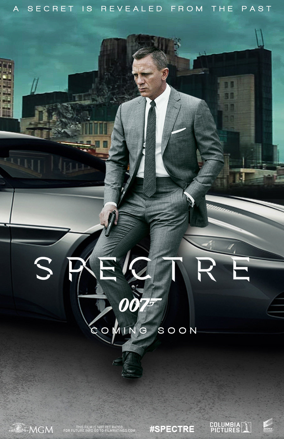 Spectre Movie Poster II by James Godin at Coroflot.com