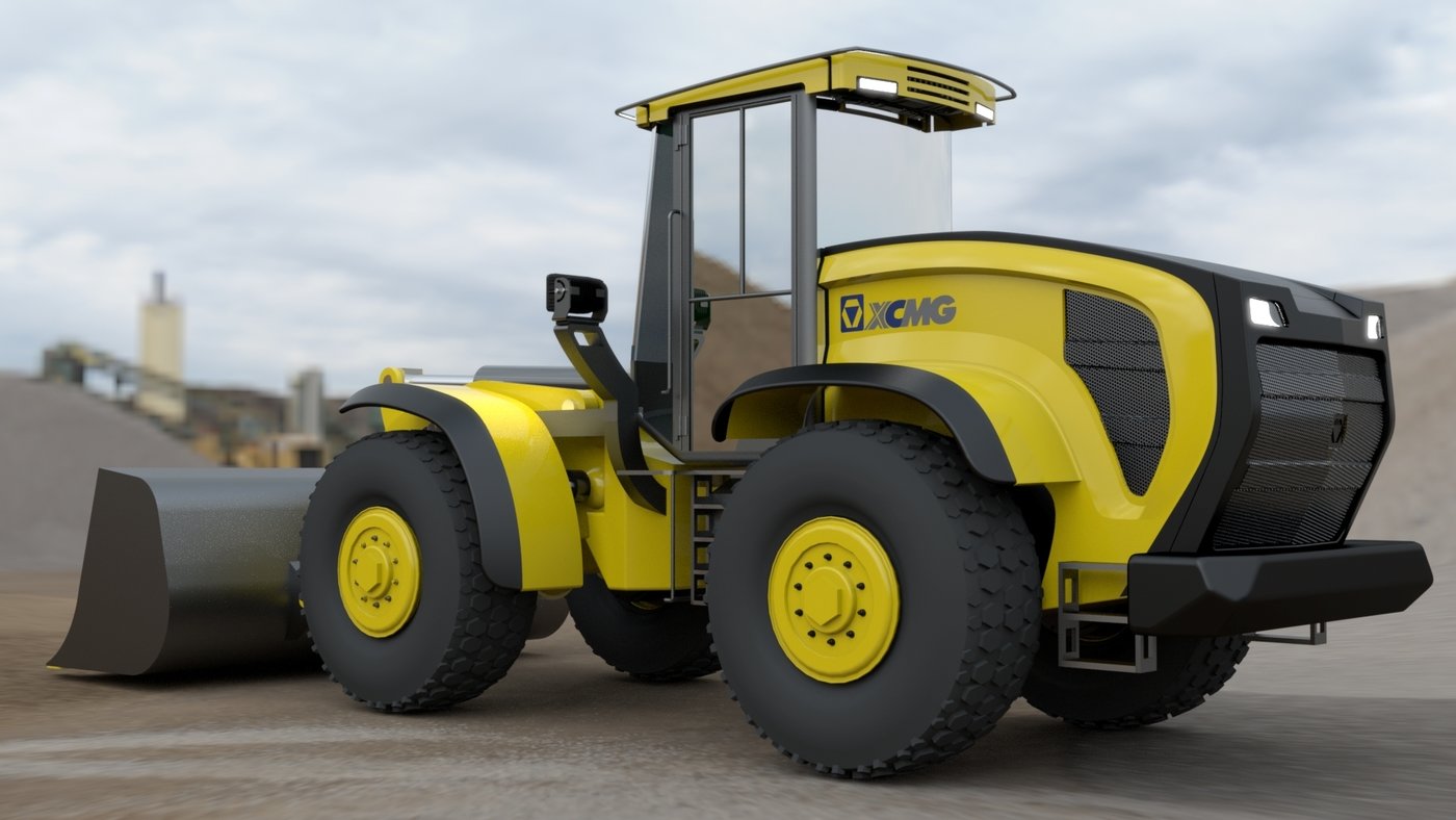 XCMG design work by Rob Anderson at Coroflot.com