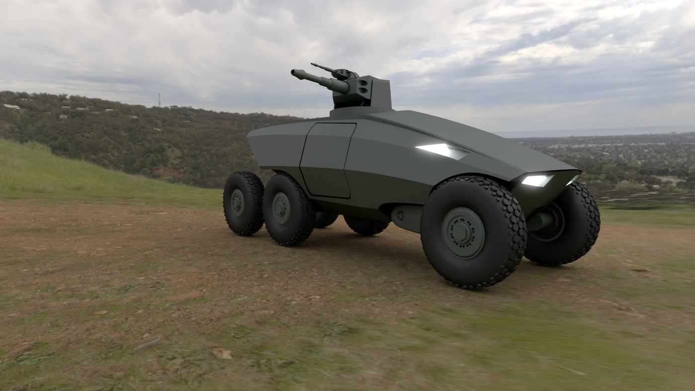 Fantasy Military Vehicle by Rob Anderson at Coroflot.com