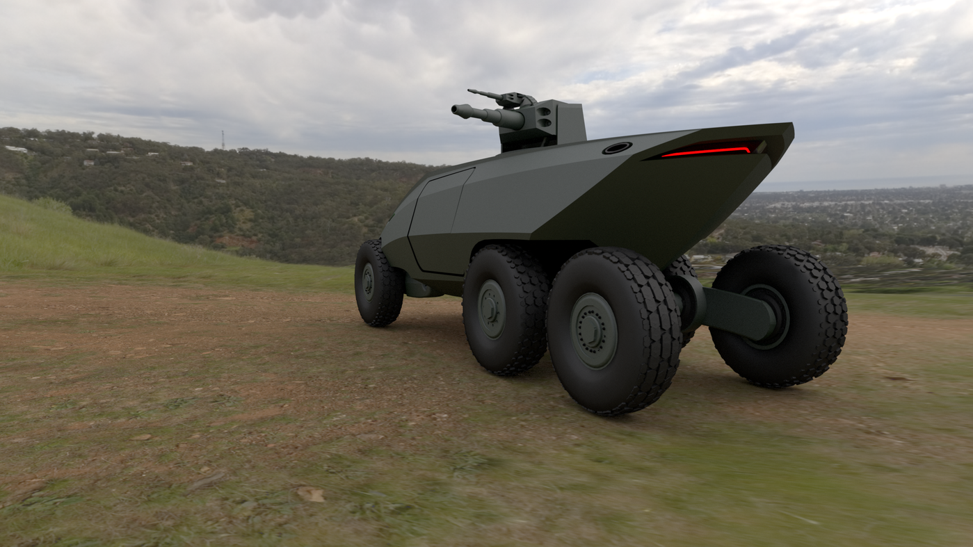 Fantasy Military Vehicle by Rob Anderson at Coroflot.com