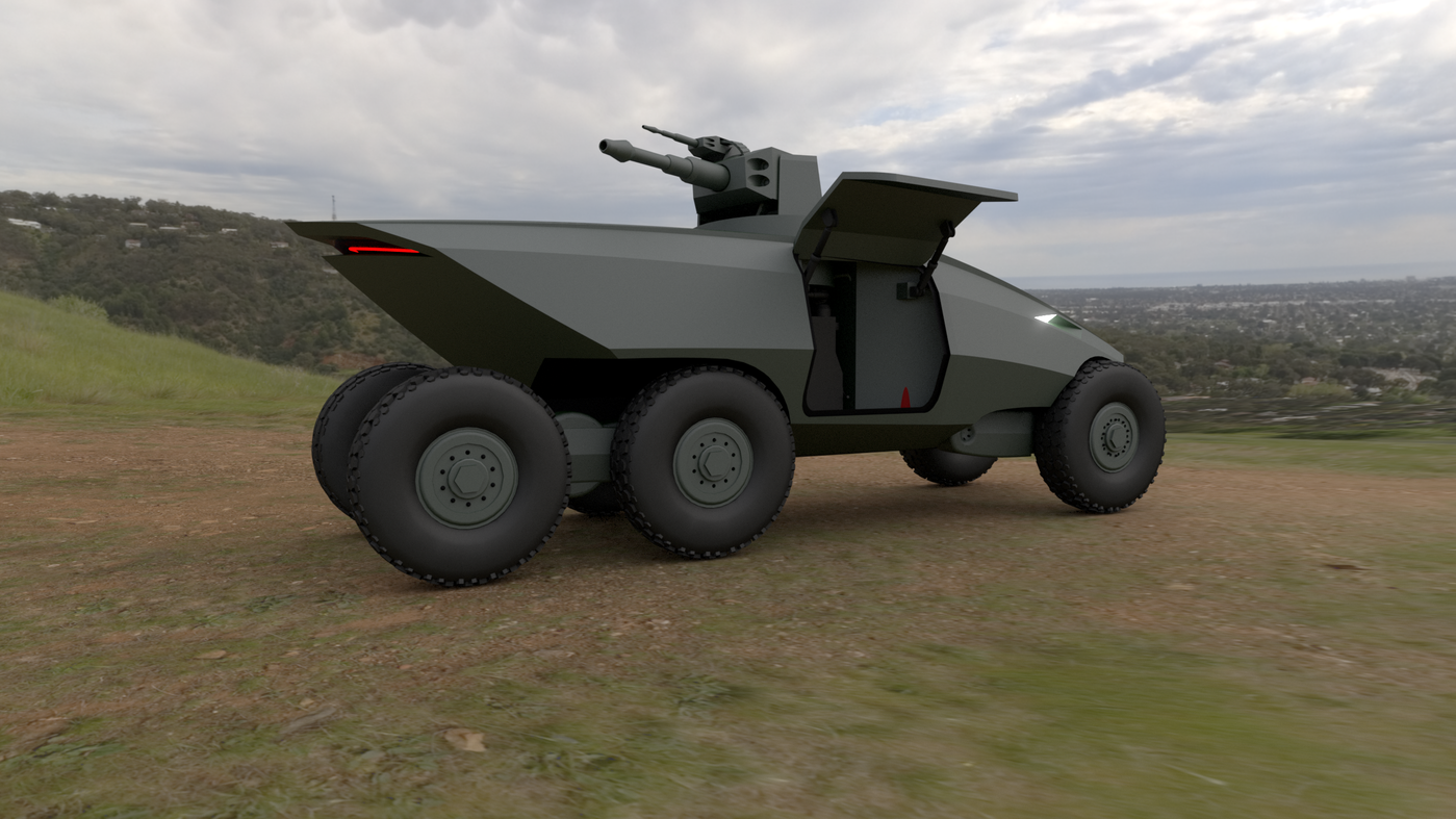 Fantasy Military Vehicle by Rob Anderson at Coroflot.com