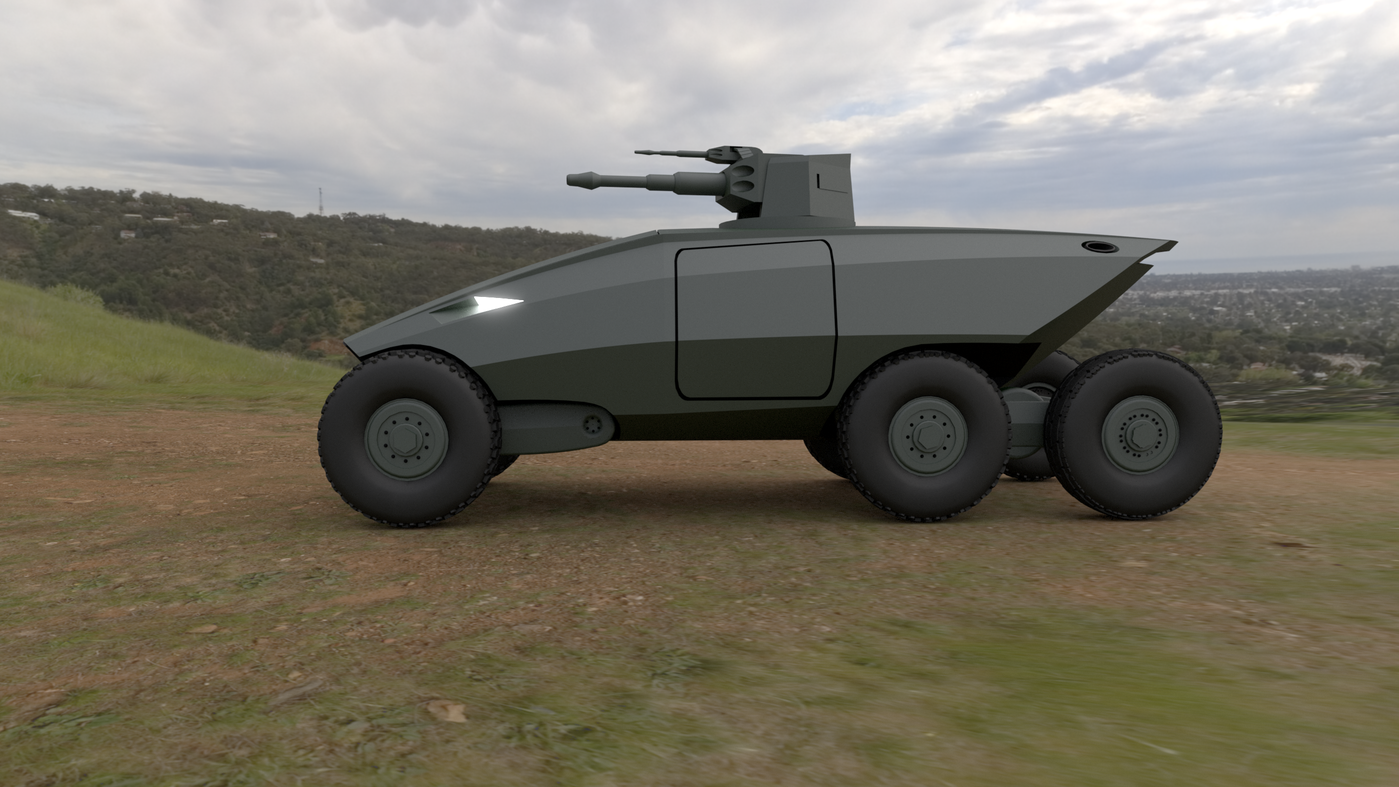 Fantasy Military Vehicle by Rob Anderson at Coroflot.com