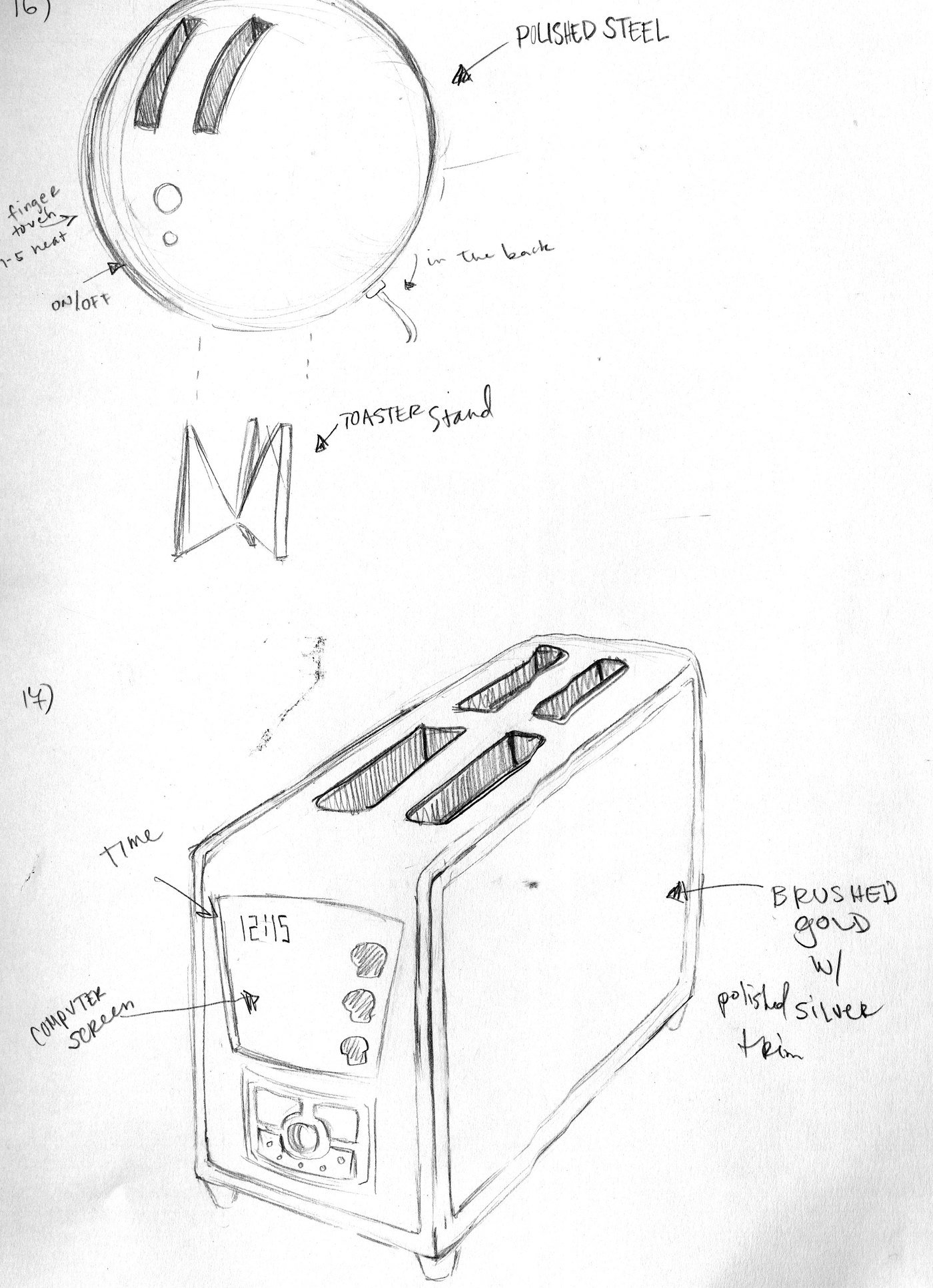 Marc Jacobs Inspired Toaster Prototype by Lisa Huish at Coroflot.com