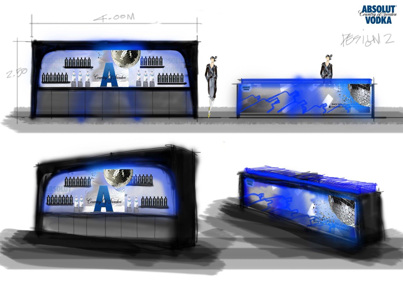 ABSOLUT VODKA _ SKETCH DESIGN by 9SD design at Coroflot.com