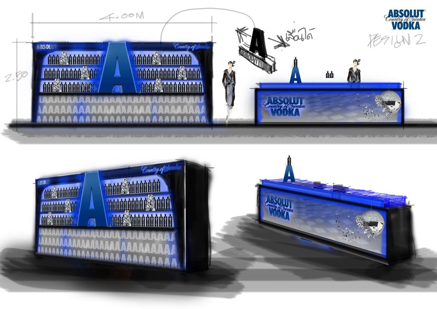 ABSOLUT VODKA _ SKETCH DESIGN by 9SD design at Coroflot.com