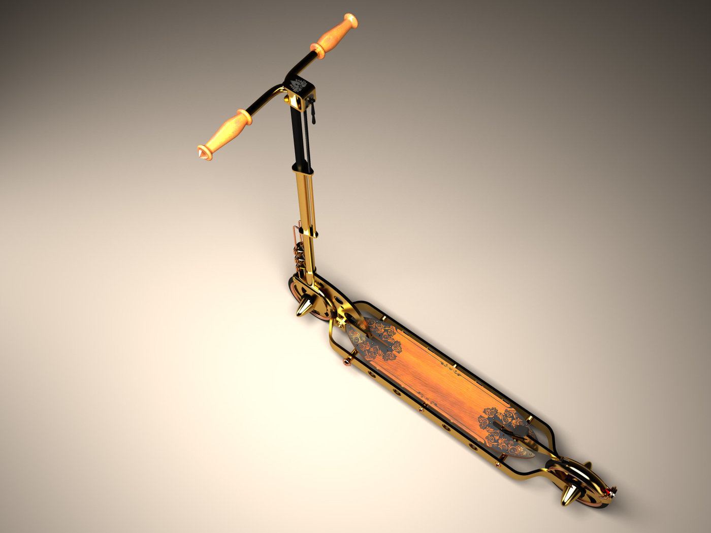 Steampunk Scooter by Alexander Makhov at Coroflot.com