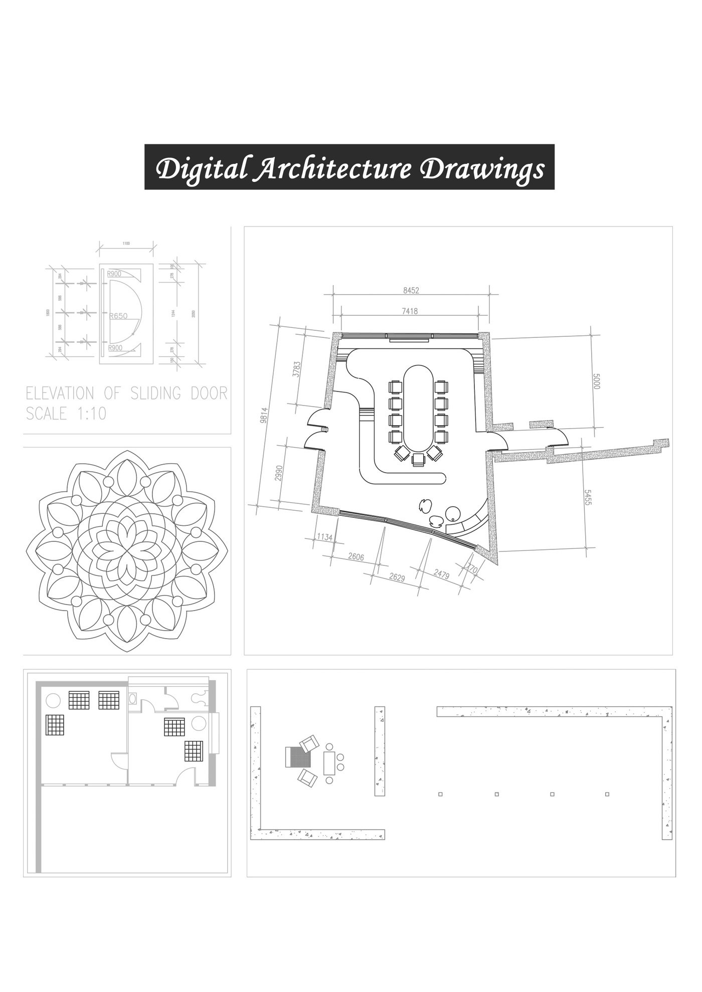 Digital Architecture Drawings by Huijin Ho at Coroflot.com