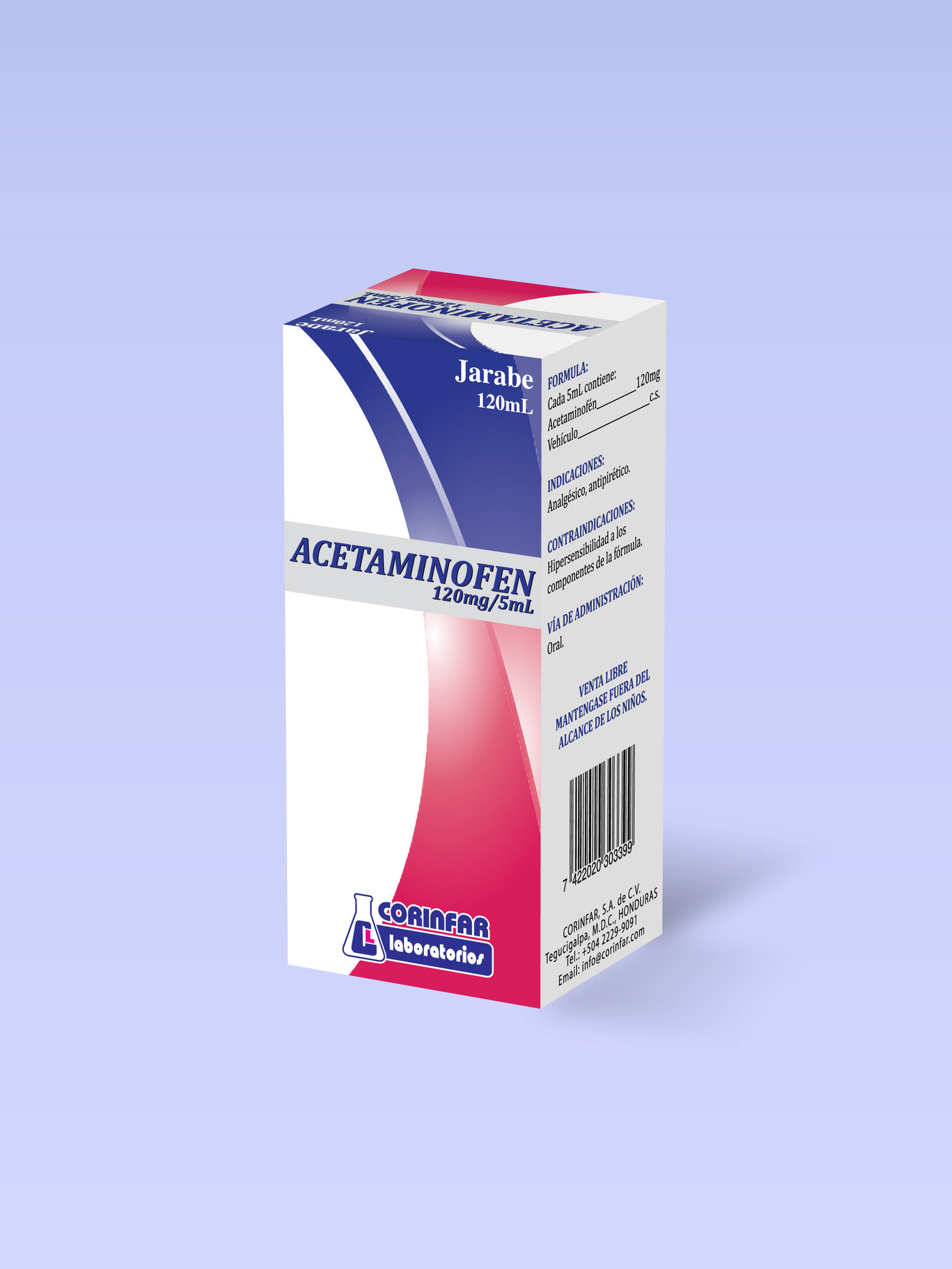 Corinfar - Packaging Design by Aarón Mejía at Coroflot.com