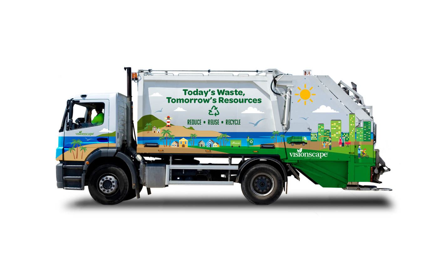 TODAYS WASTE TOMORROWS RESOURCES CAMPAIGN VEHICLE BRANDING by Louie ...