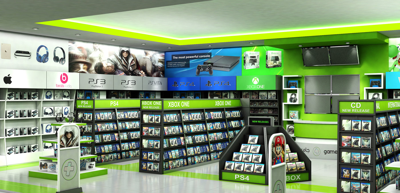 GAMERS SHOWROOM DESIGN-DOHA-QATAR by nidheesh anand at Coroflot.com