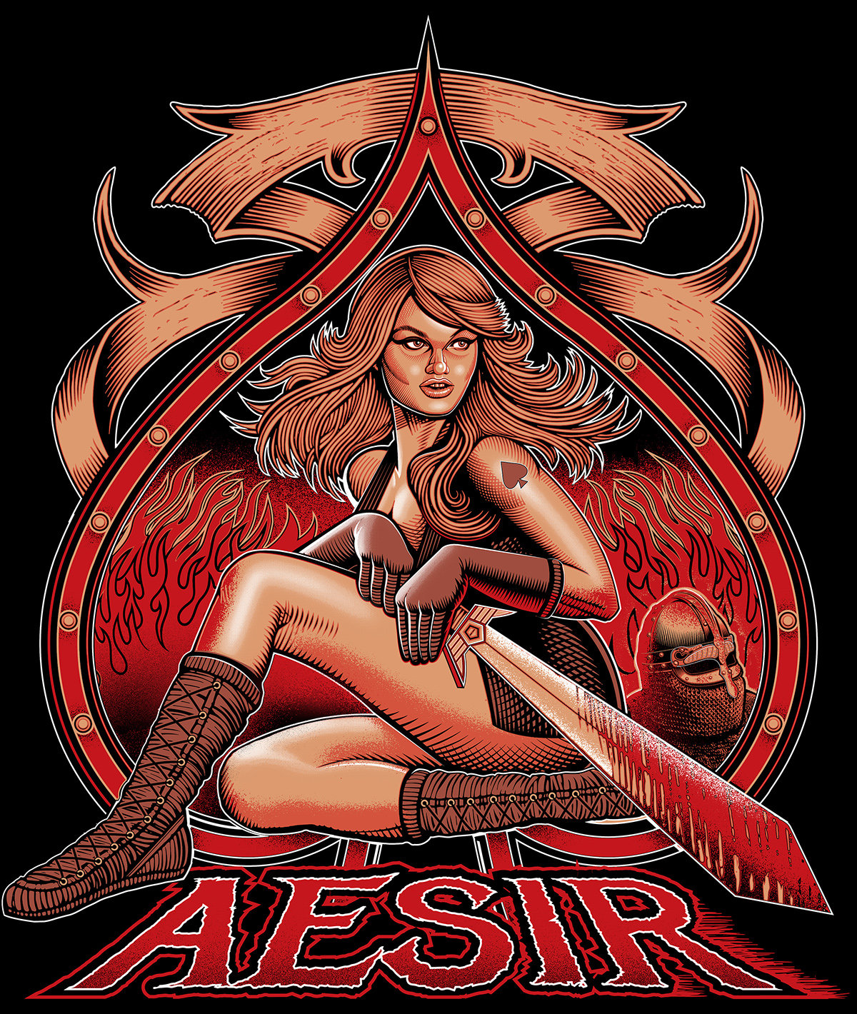 AESIR Logo Design by Matt Curtis at Coroflot.com