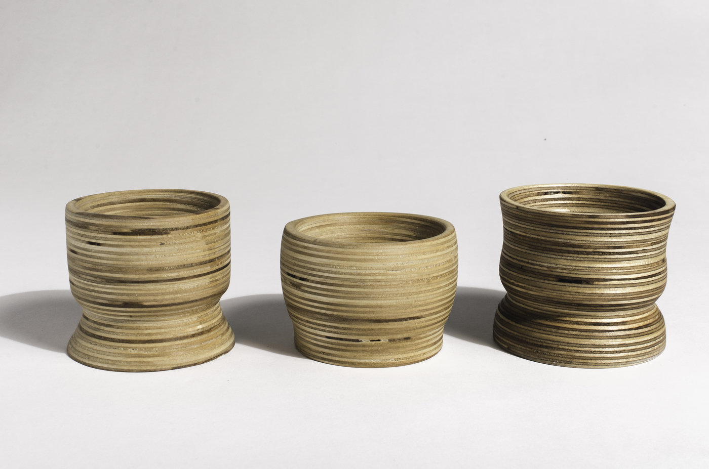 Plywood Cups by Brian Fata at Coroflot.com