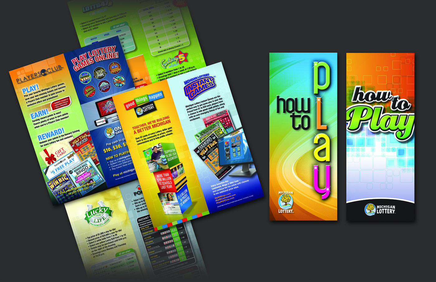 Michigan Lottery Booklet by Brian Sabalinski at Coroflot.com