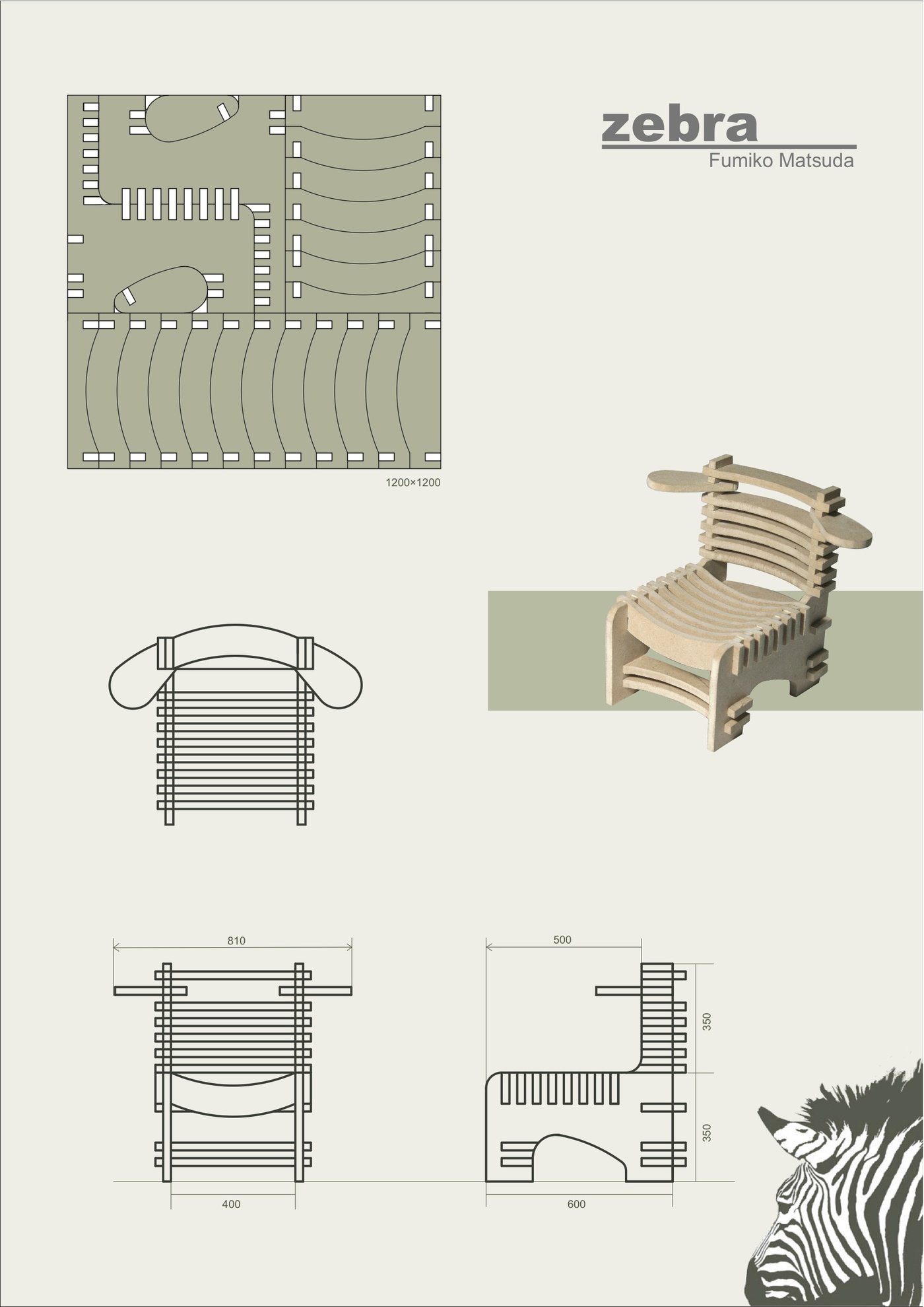 one board chair by fumiko matsuda at Coroflot.com