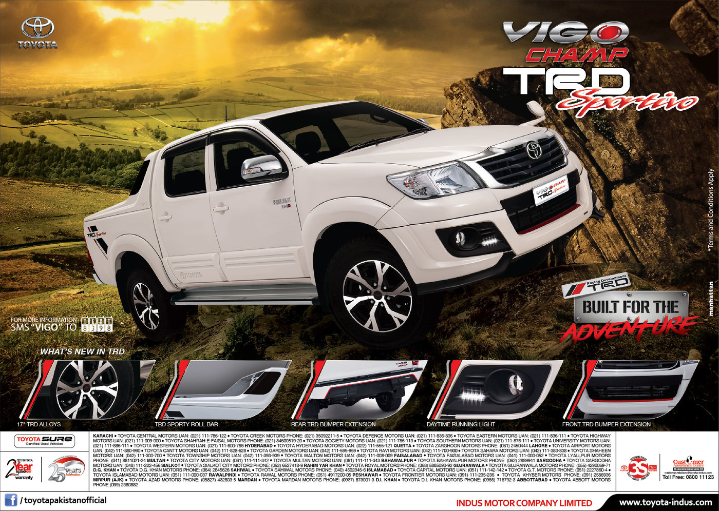 Toyota Indus Motors VIGO 2016 by Junaid Akhtar at Coroflot.com