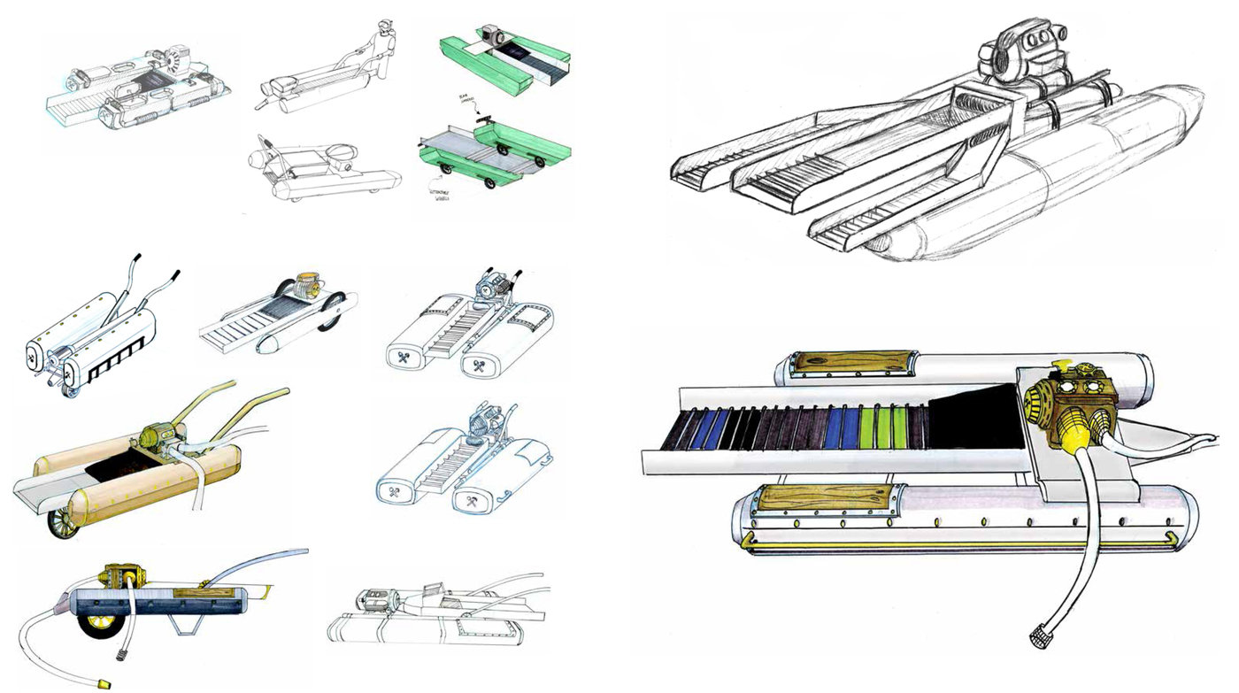 Gold Dredge by Tom Tice at Coroflot.com