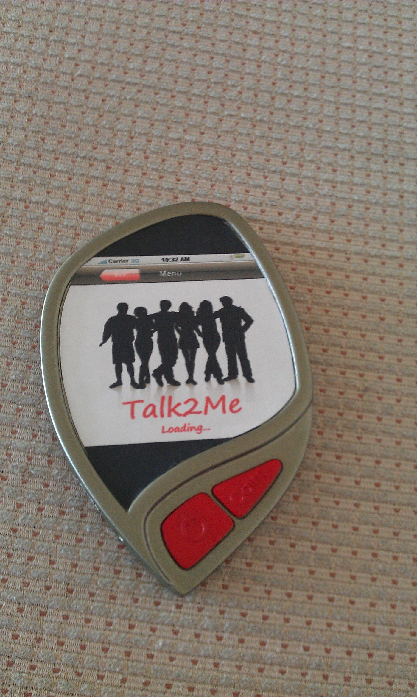 An upload by Rebecca Walker on Coroflot: to the project Talk2Me Social ...