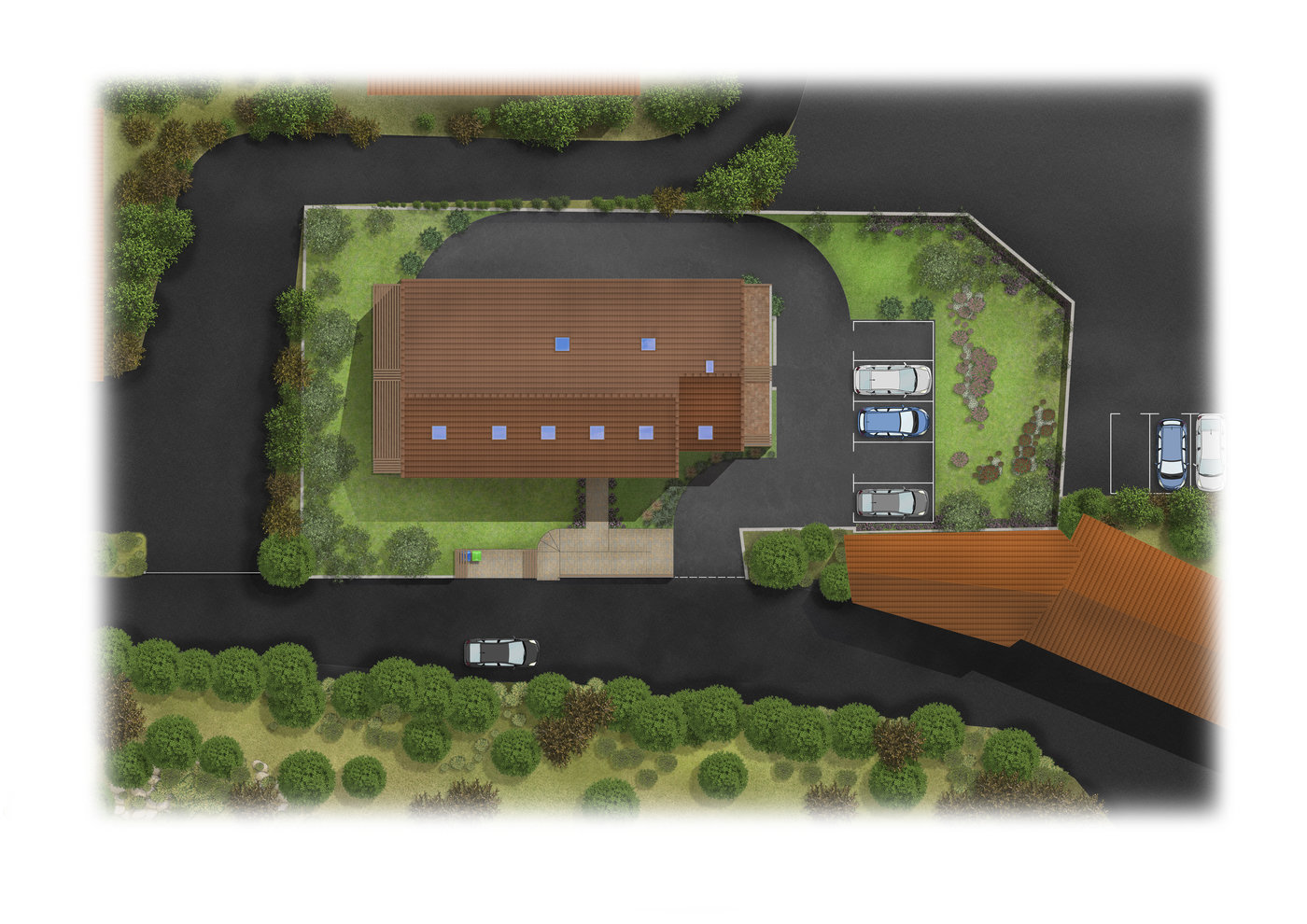 Masterplan 2D rendering by Alberto Talens Fernández at Coroflot.com