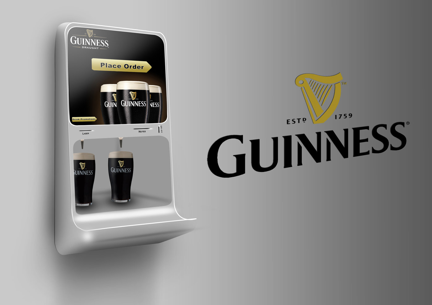 Guinness - Automated Pint Pourer by Dan Jackson at Coroflot.com