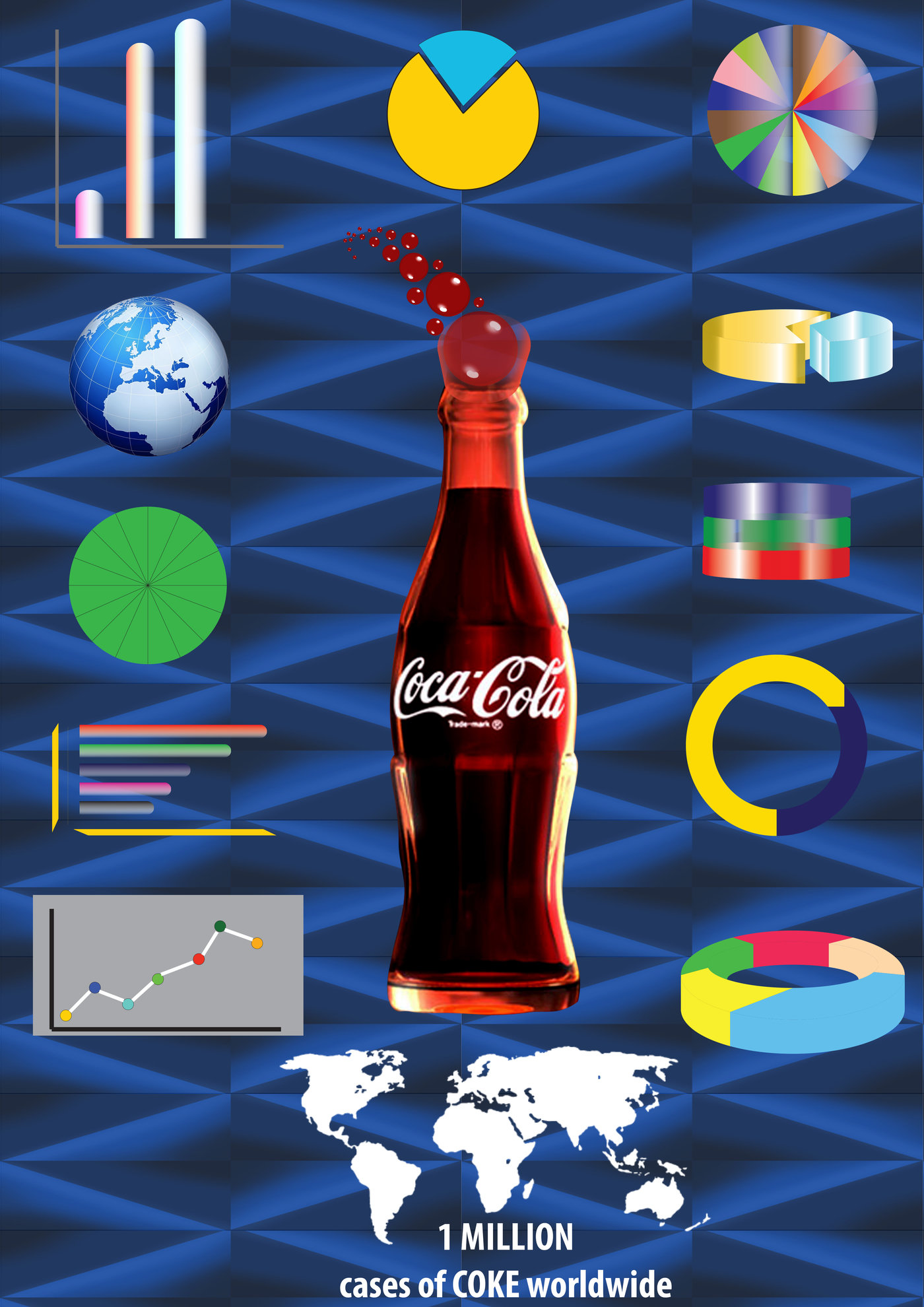 COCACOLA infographics concepts by Abolade Akintunde at Coroflot.com