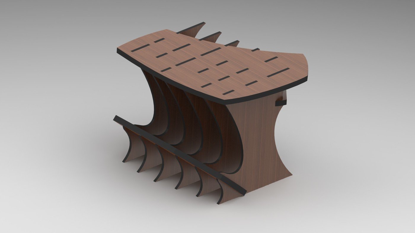 Furniture Design - Flat Pack Table by Johan de Beer at Coroflot.com