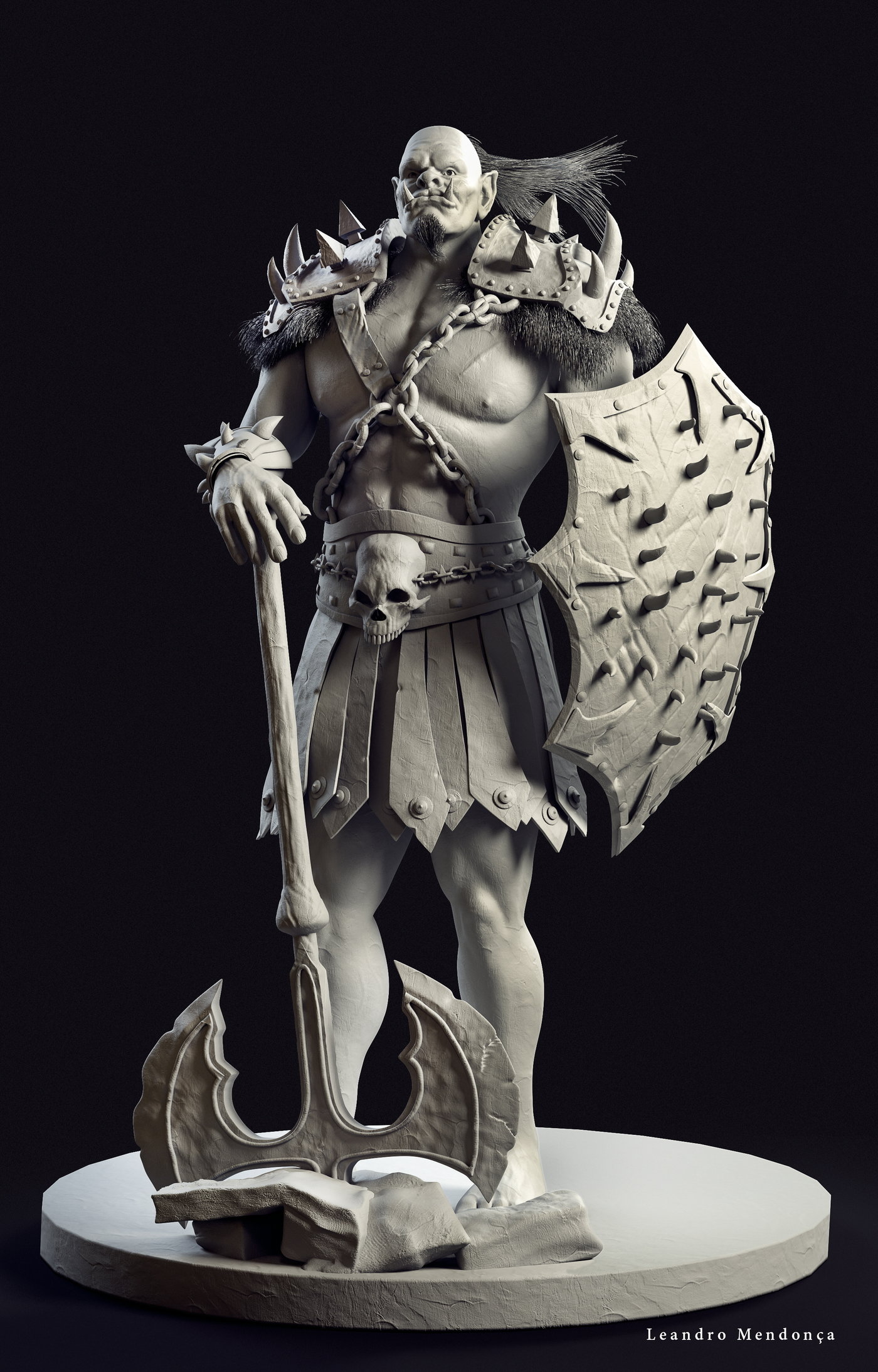 General - Orc by Leandro Mendonça at Coroflot.com