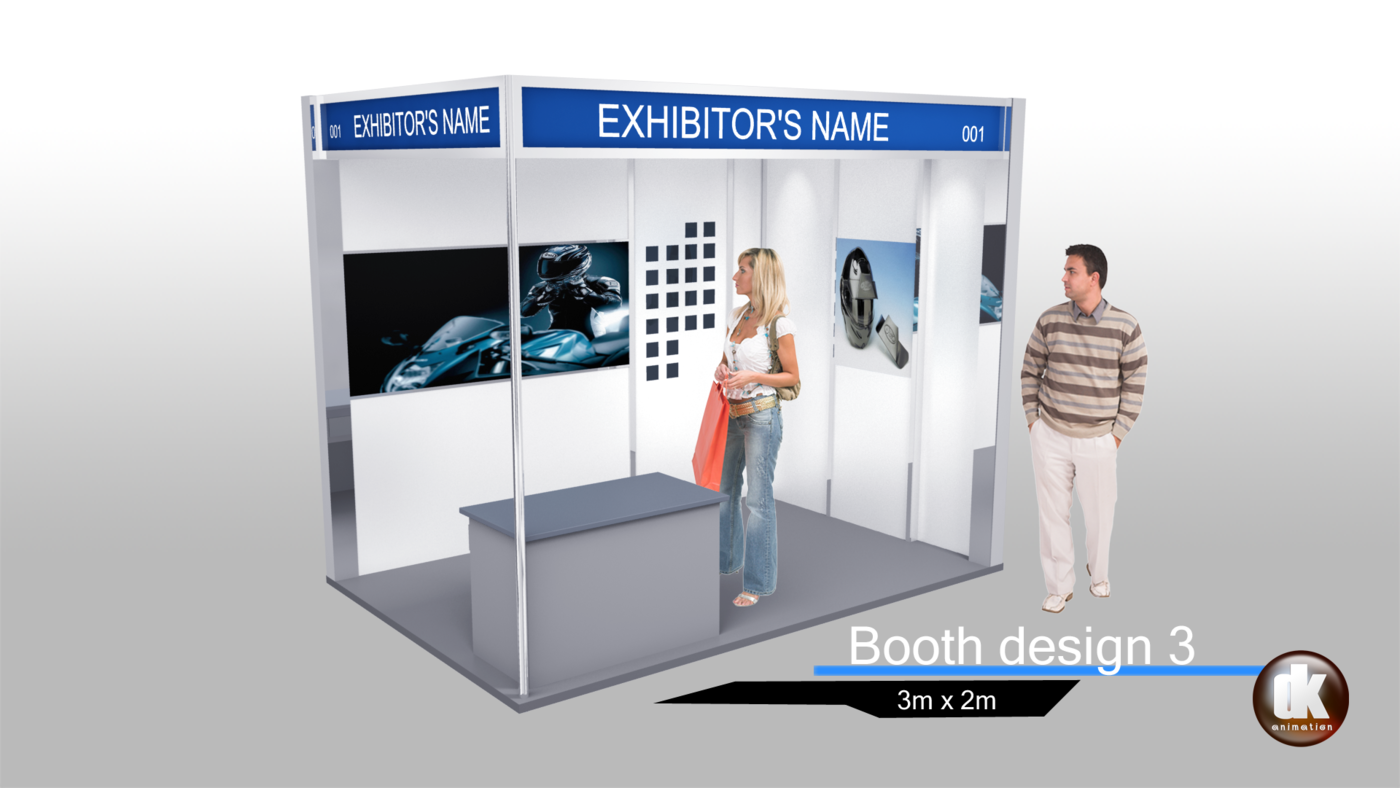 3D BOOTH DESIGNS & EXHIBITS section by benedict ilagan at Coroflot.com