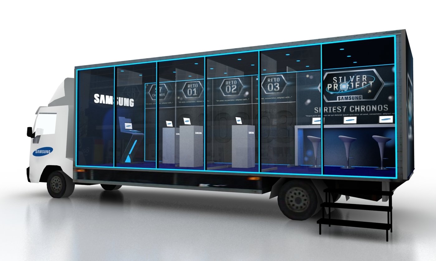 Samsung Mobile Exhibition by Jorge Cortés at Coroflot.com