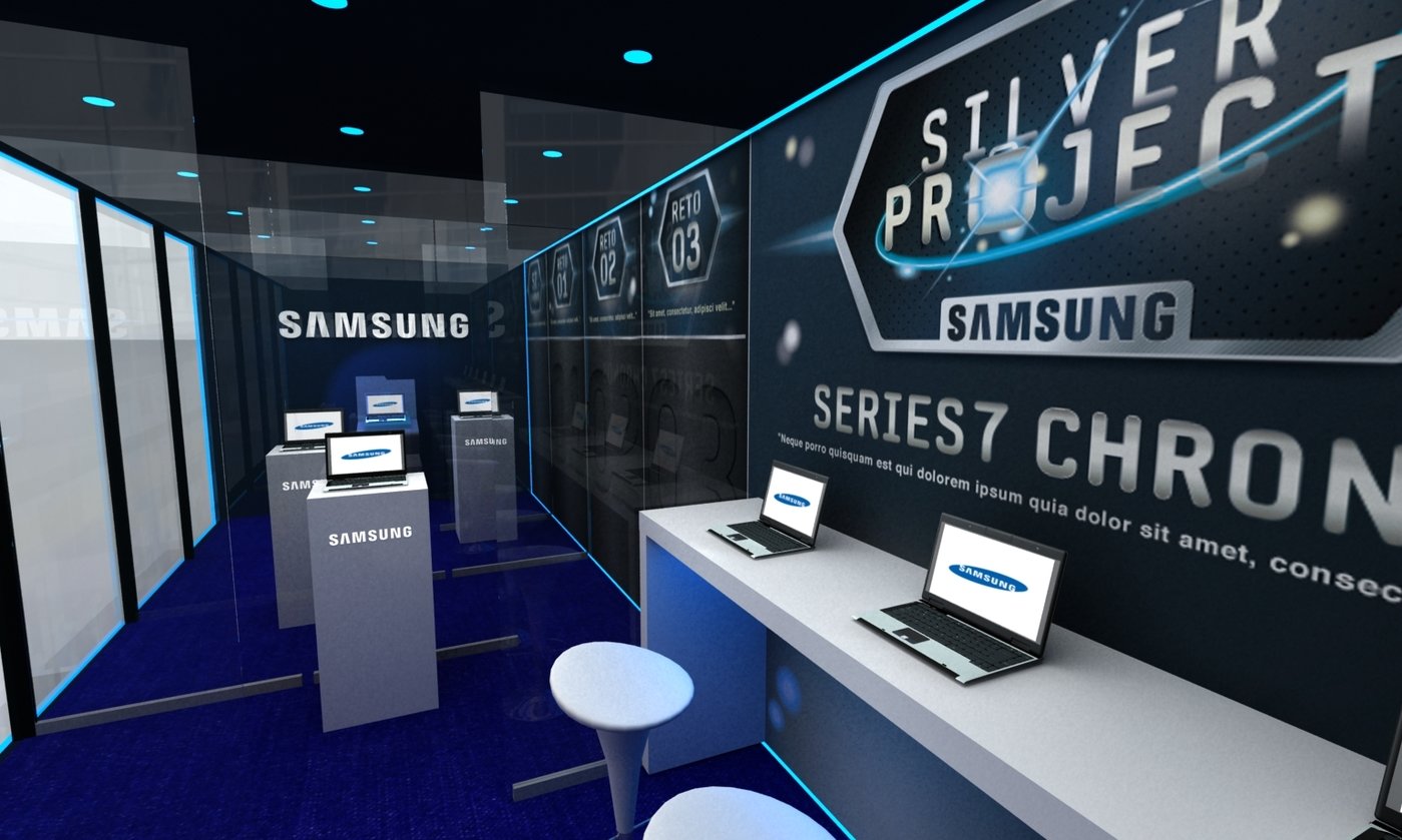 Samsung Mobile Exhibition by Jorge Cortés at Coroflot.com