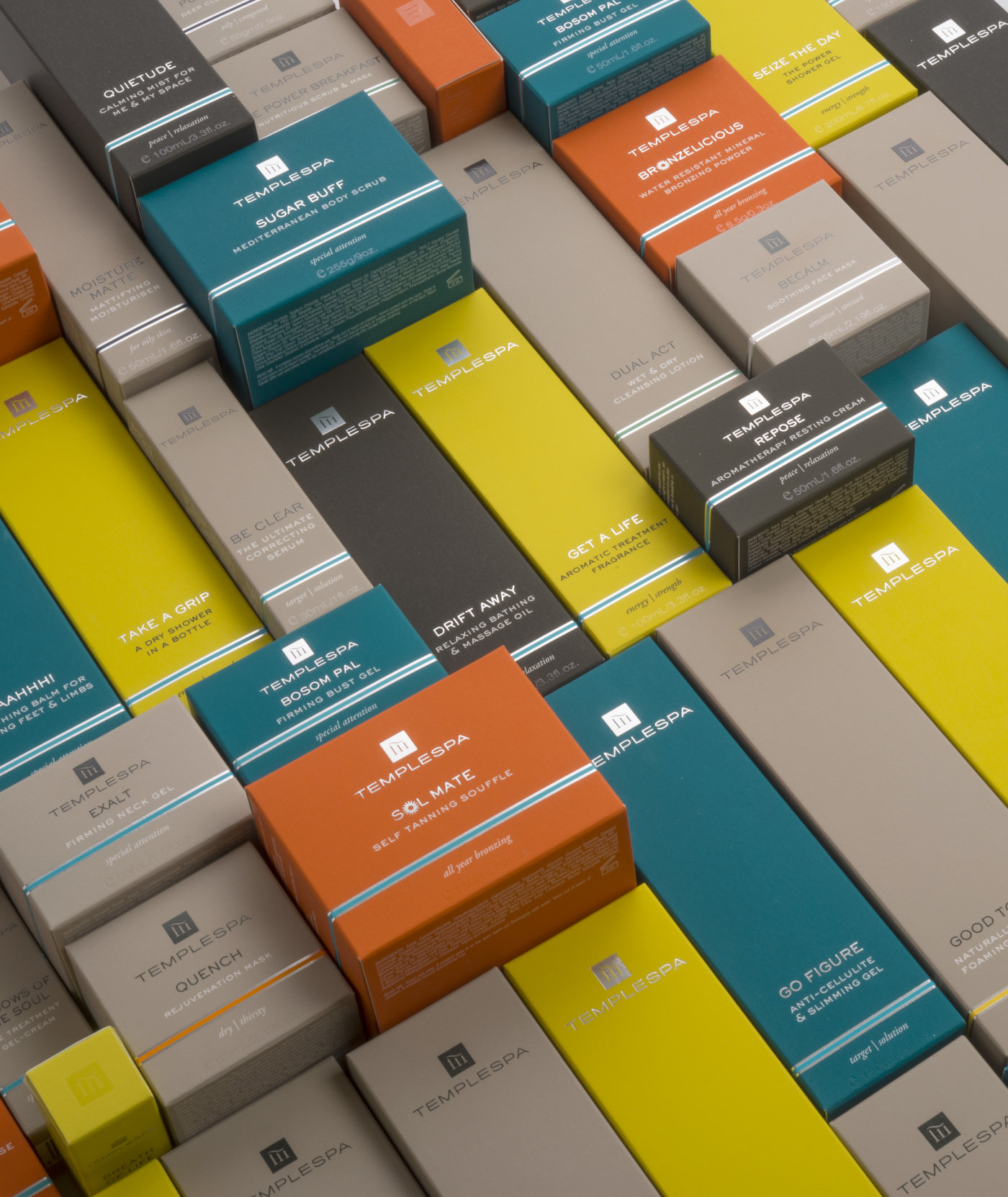 Templespa Core Packaging Design by John Asbridge at Coroflot.com