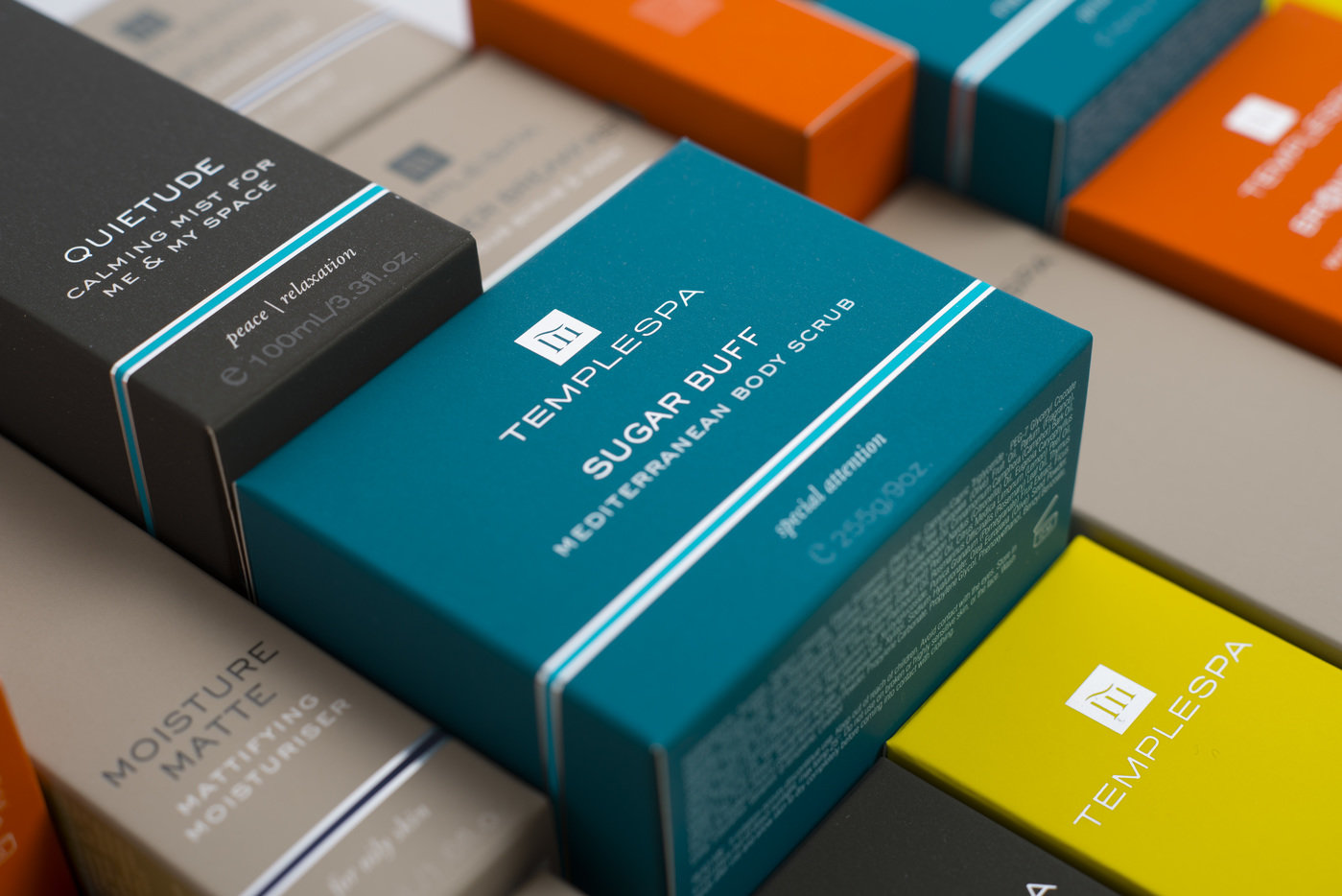 Templespa Core Packaging Design by John Asbridge at Coroflot.com