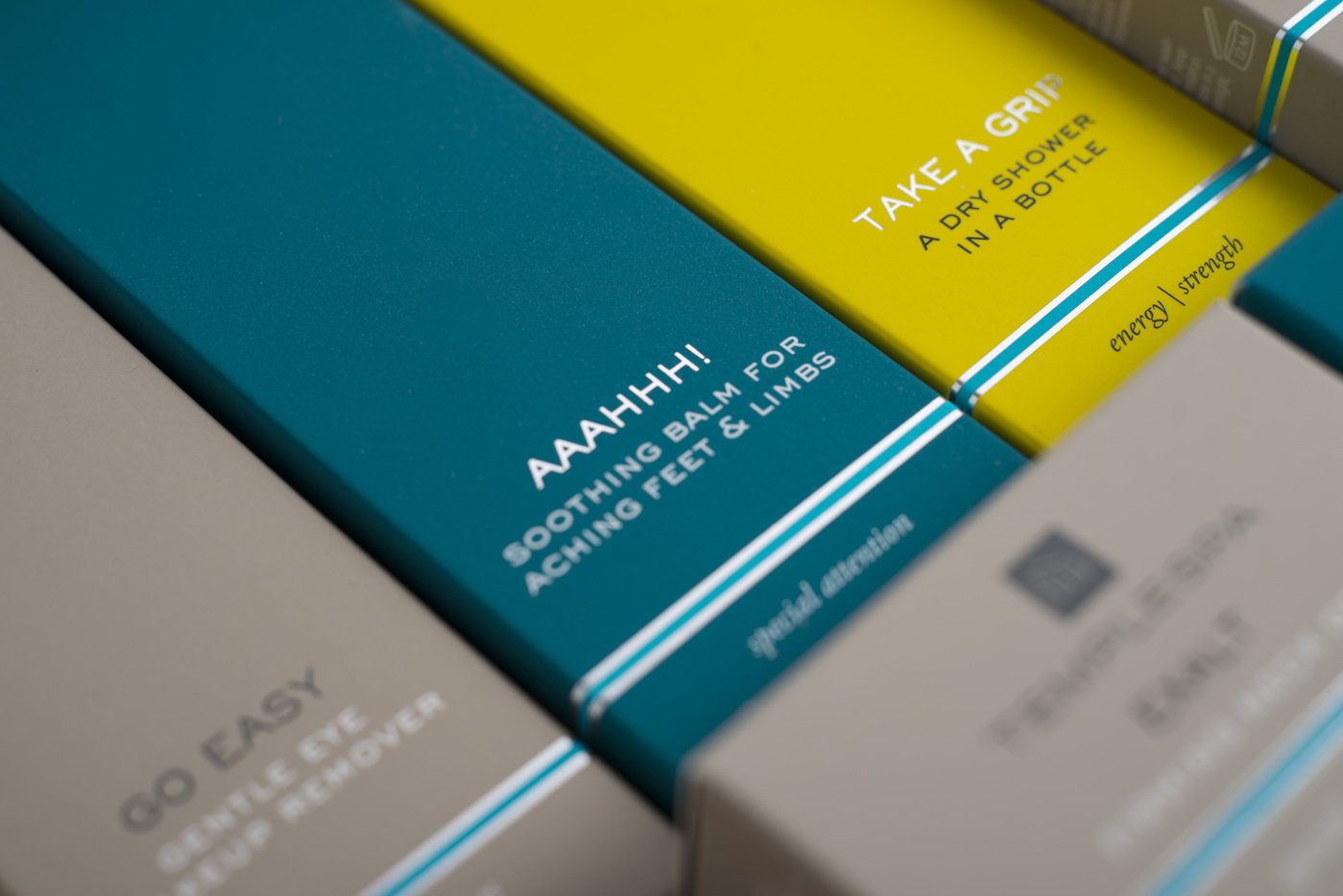 Templespa Core Packaging Design by John Asbridge at Coroflot.com