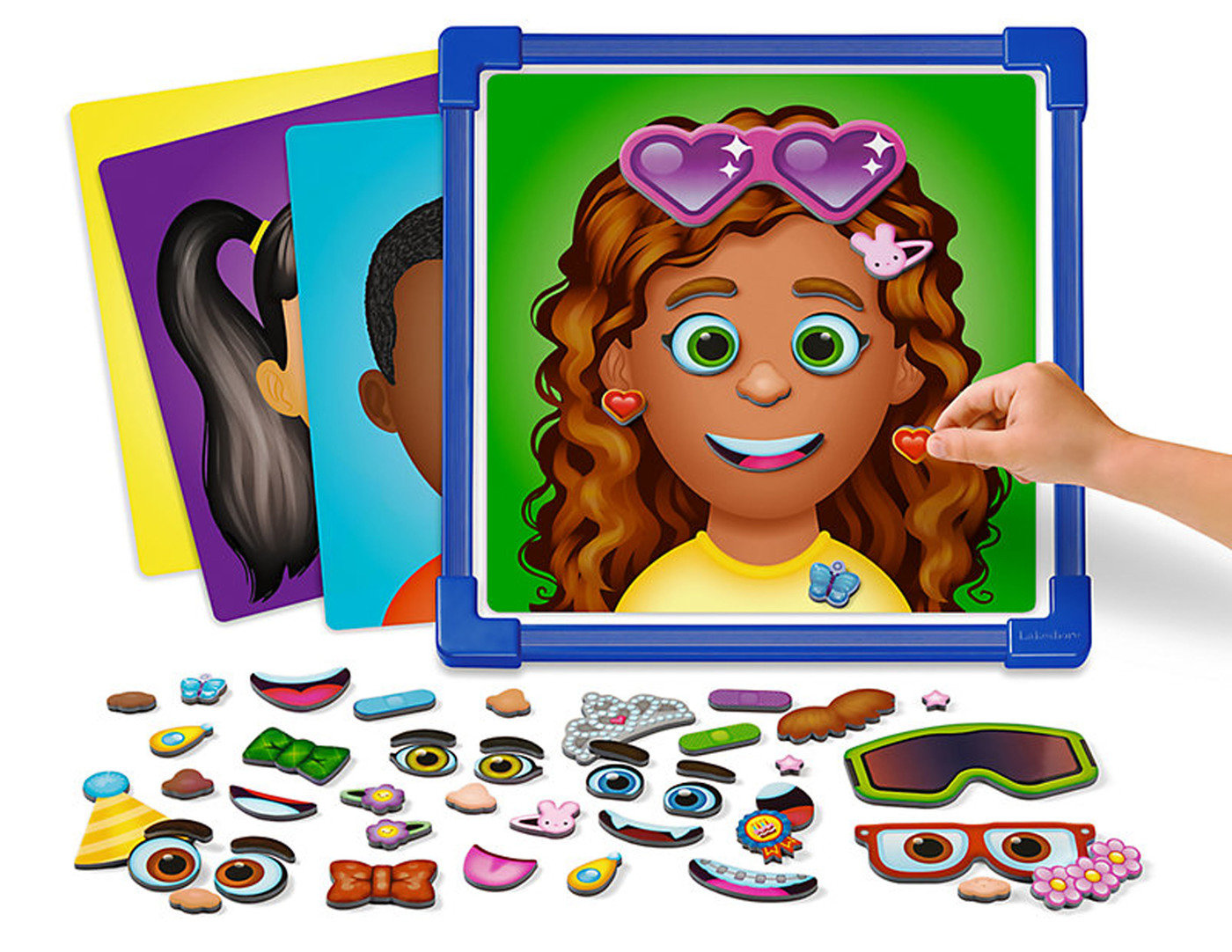 Make-A-Face Magnetic Designer by Andrew Maximilian Blanch at Coroflot.com