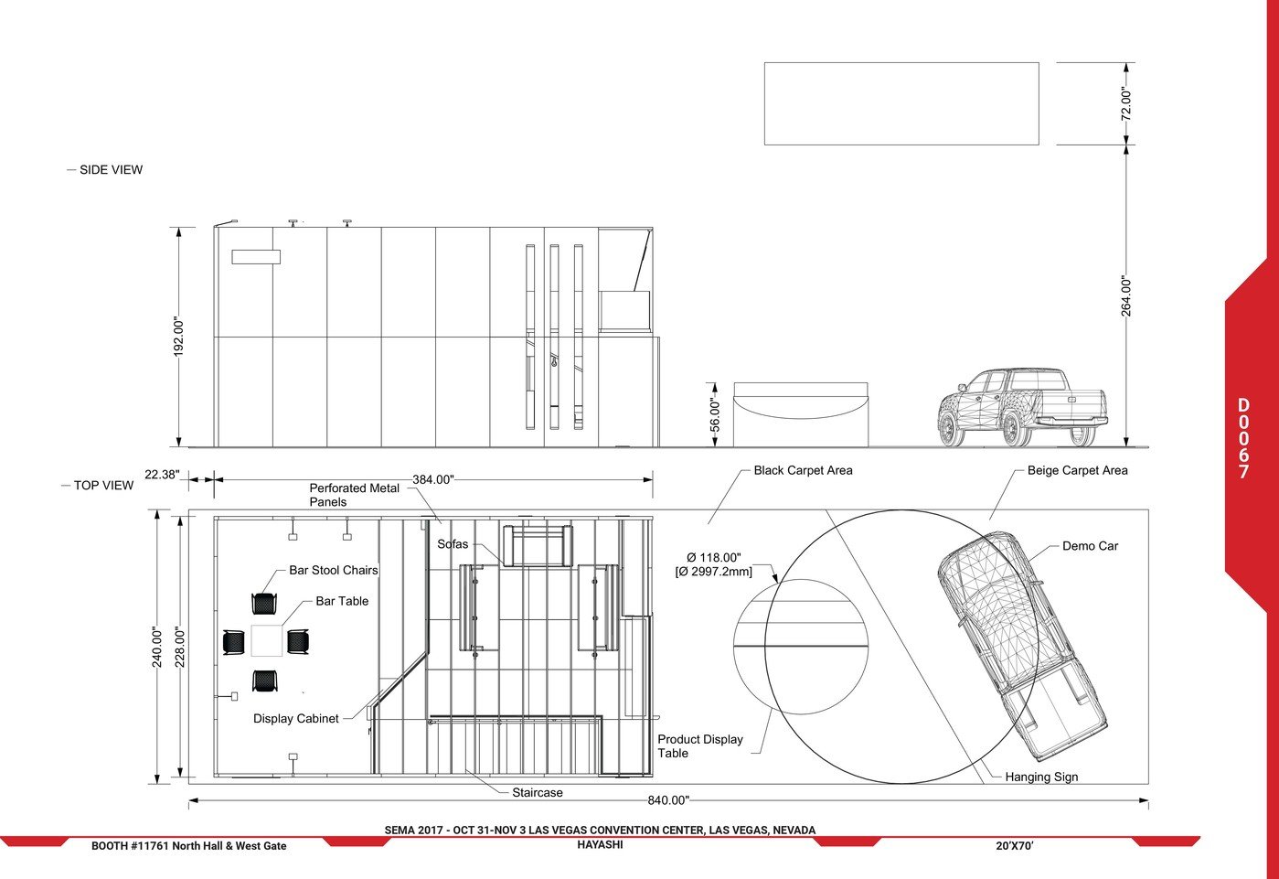 HTNA Display for SEMA by Shawn Bryant at Coroflot.com