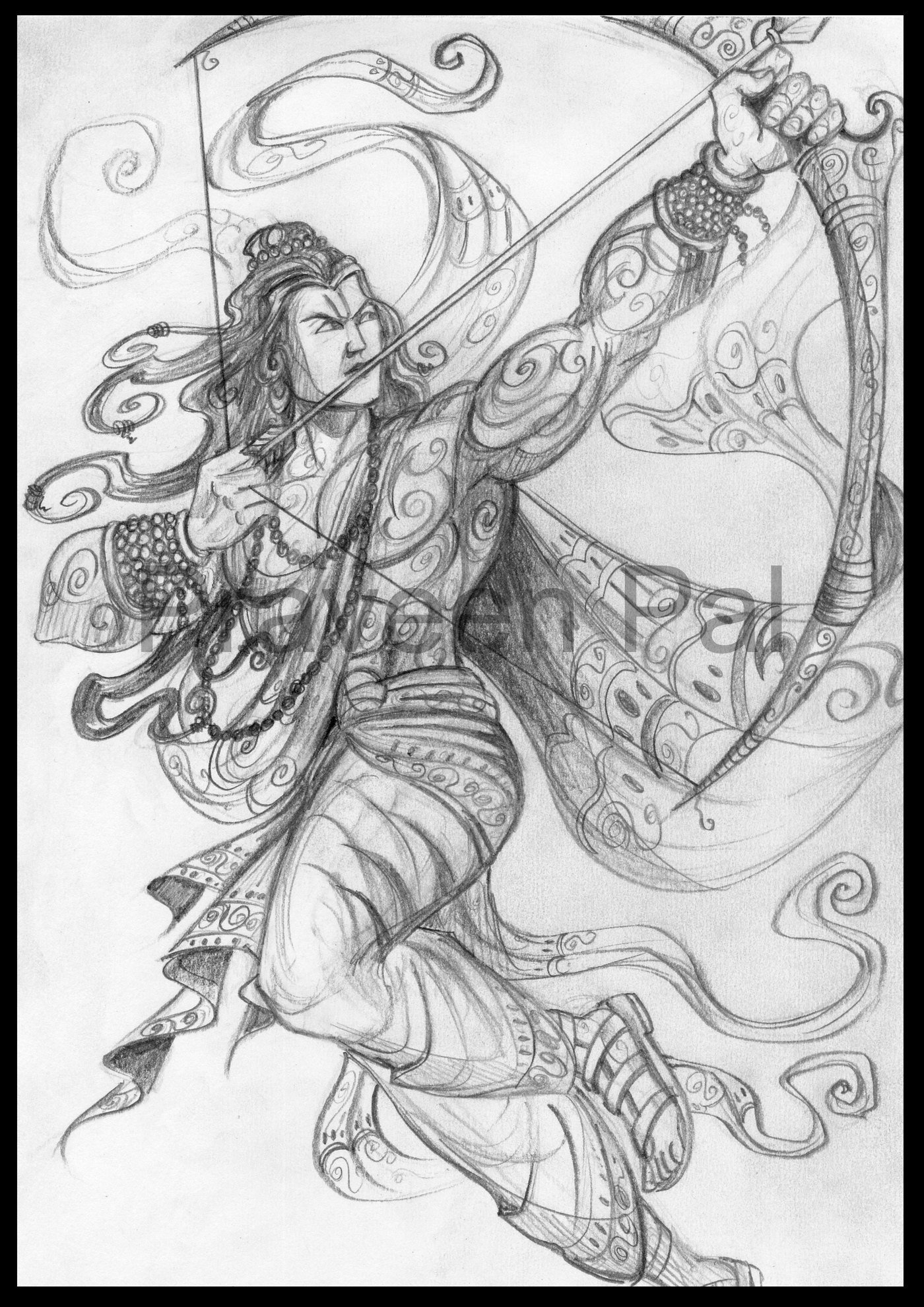 Mythological characters by praveen pal at Coroflot.com