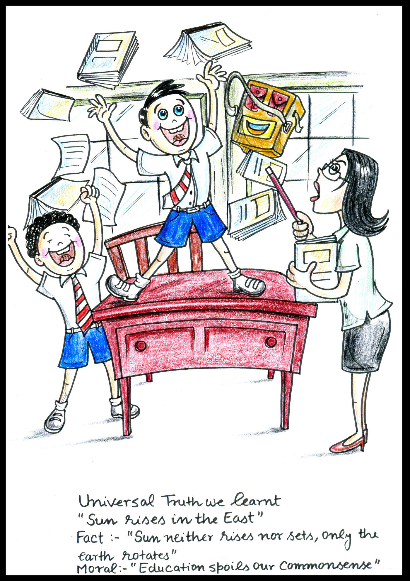 Daily life cartoons by praveen pal at Coroflot.com